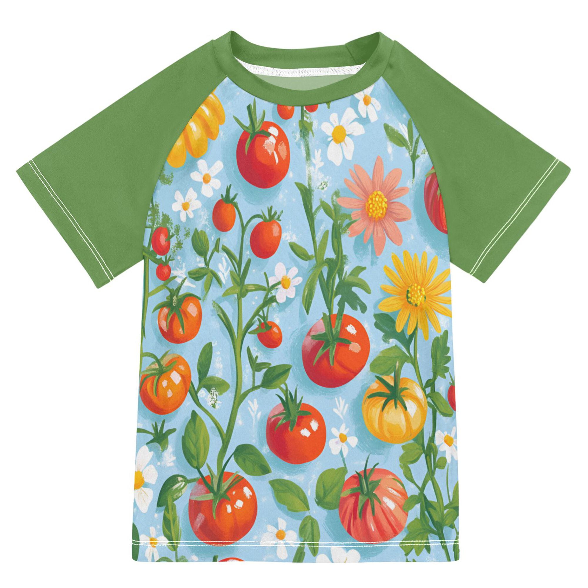 FORMRS Boys Rash Guard with Short Sleeves UPF 50+ Swim Shirts Sizes 3 ...