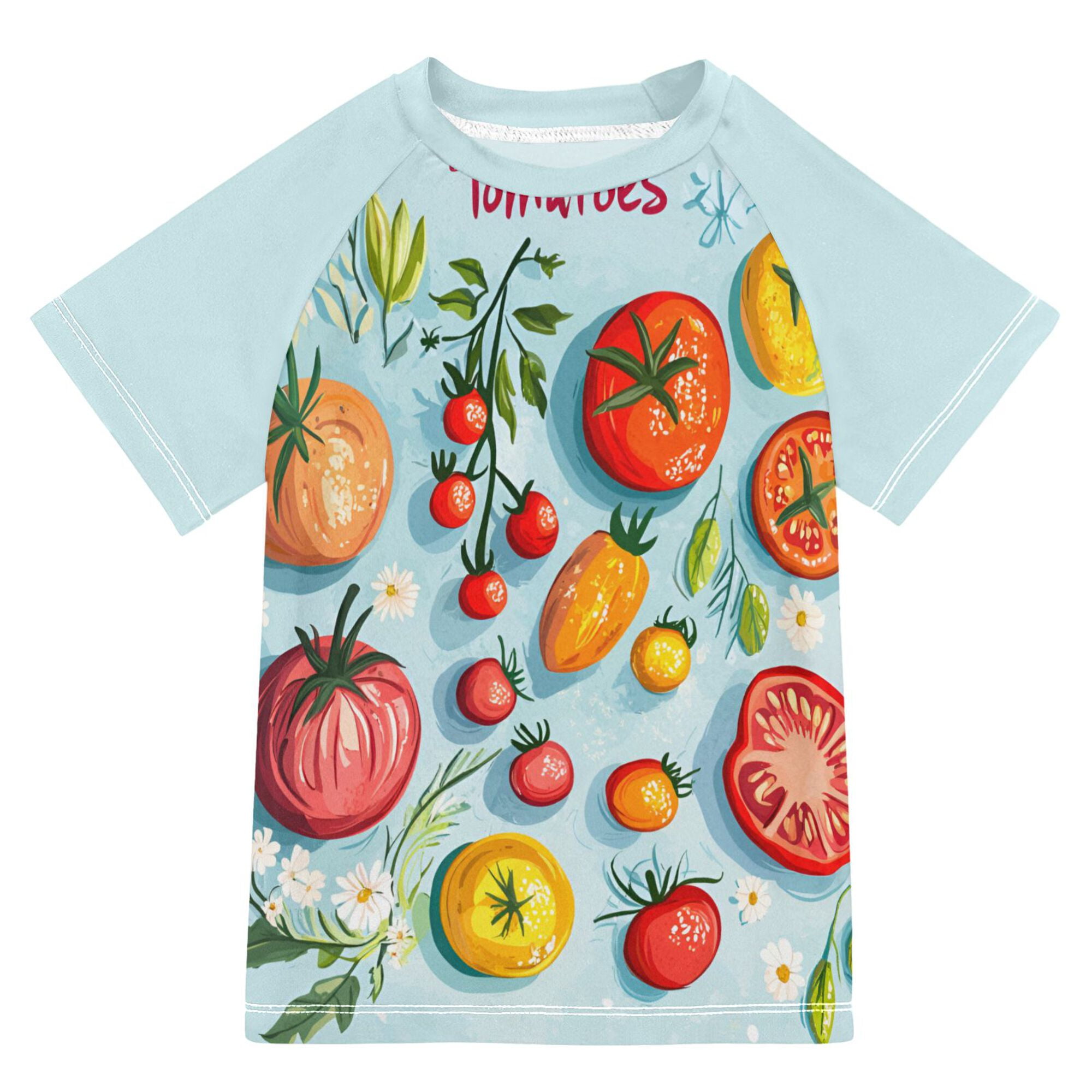 FORMRS Boys Rash Guard with Short Sleeves UPF 50+ Swim Shirts Sizes 3 ...