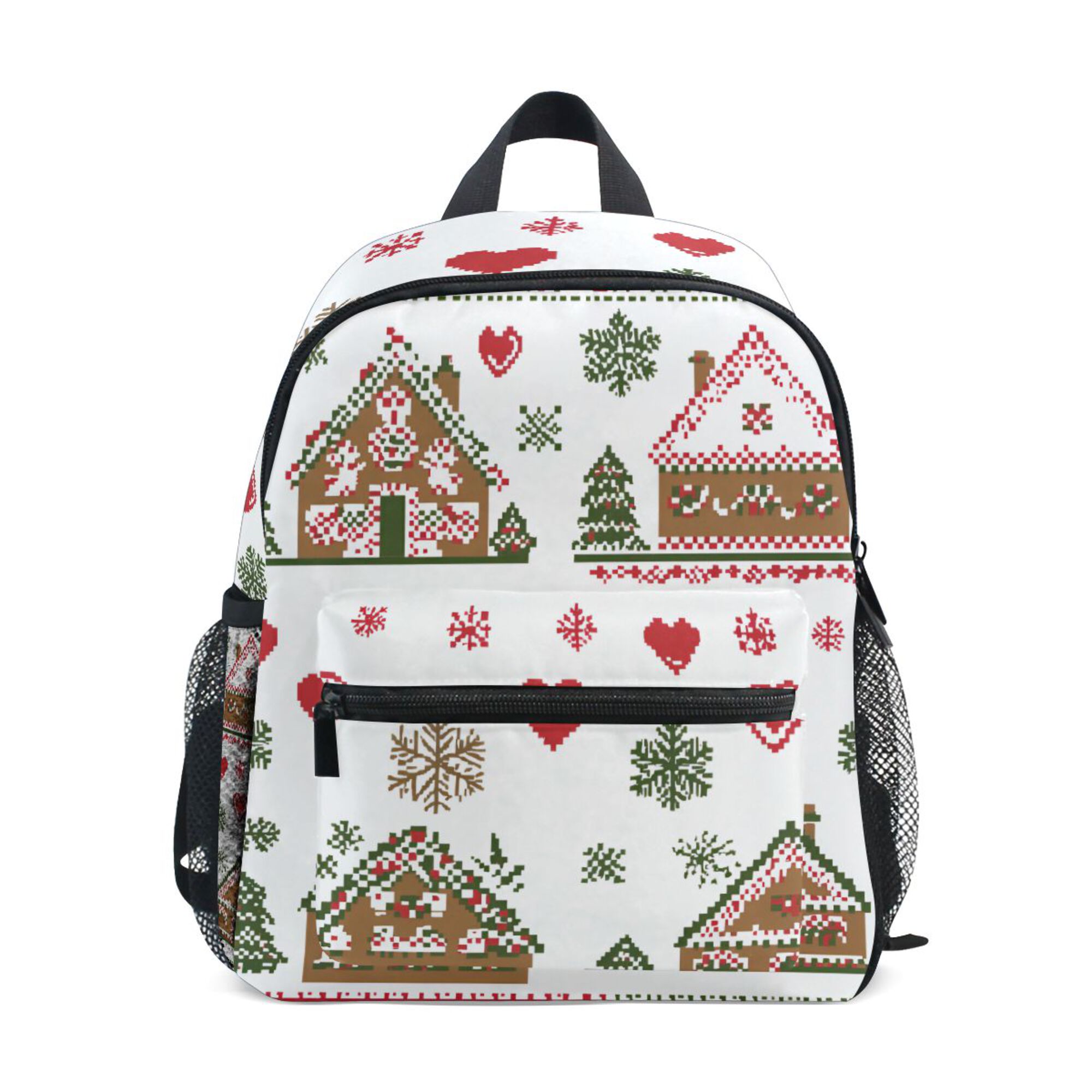 FORMRS School Backpack with Front Zippered Pocket 12" Student Travel ...