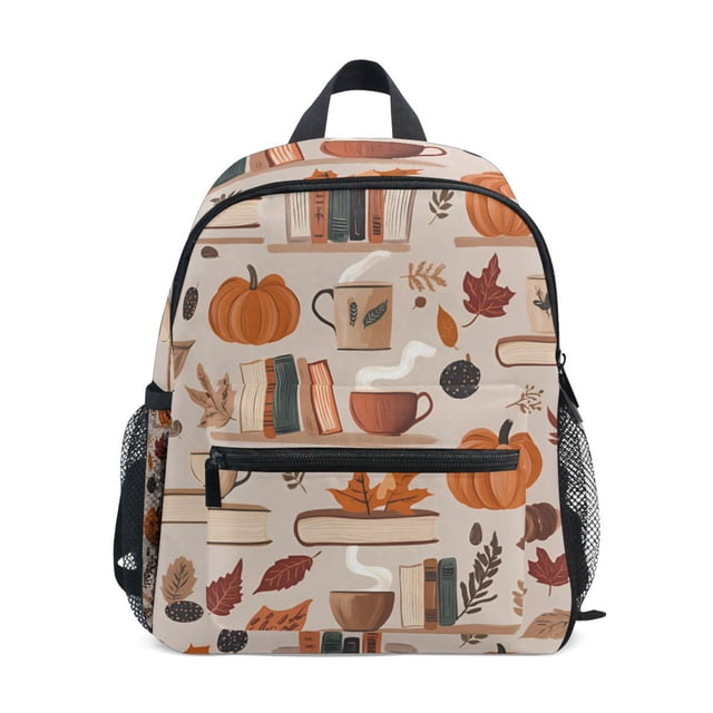 FORMRS School Backpack with Front Zippered Pocket 12" Student Travel ...