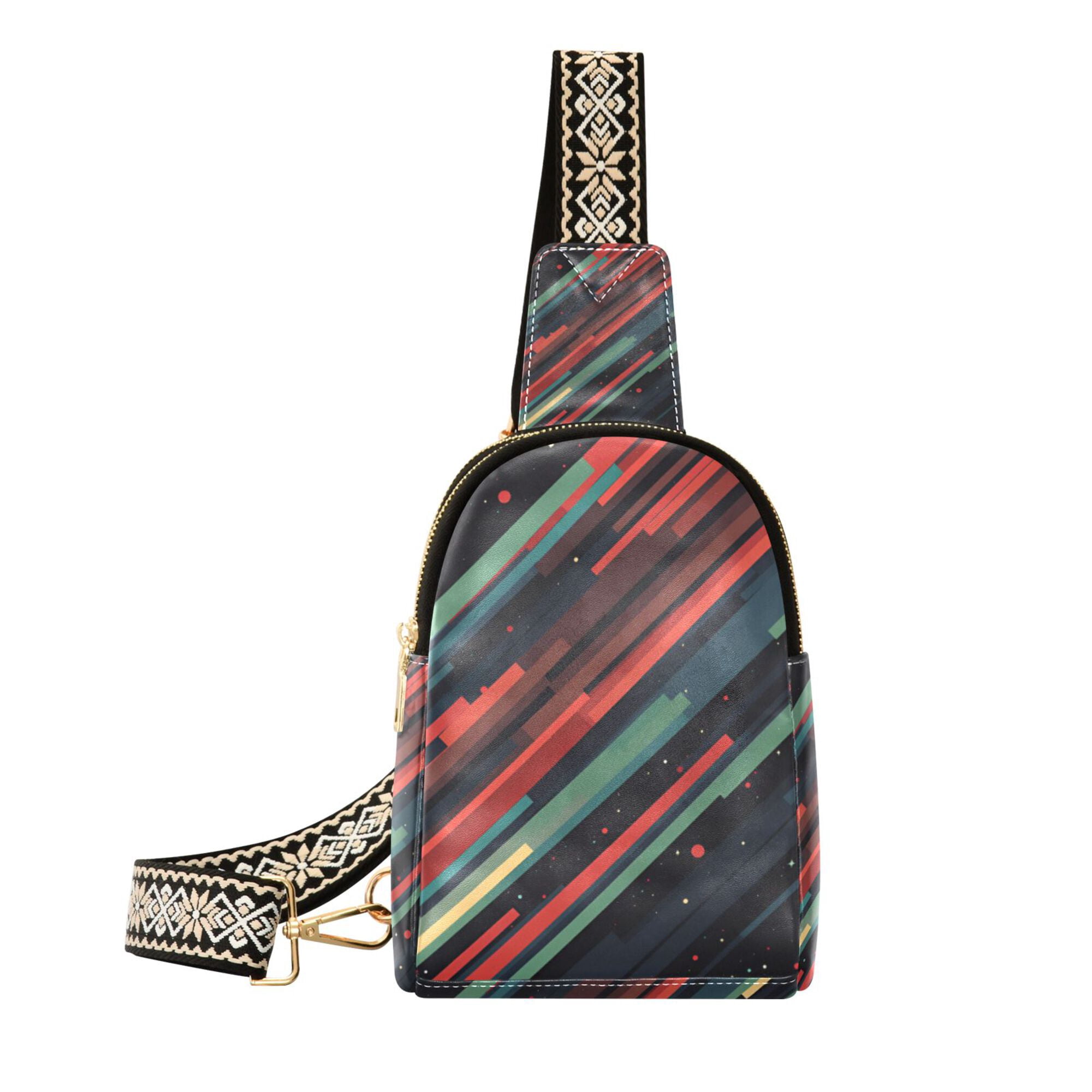 FORMRS Womens Crossbody Sling Bag Travel Daypack Shoulder Chest ...