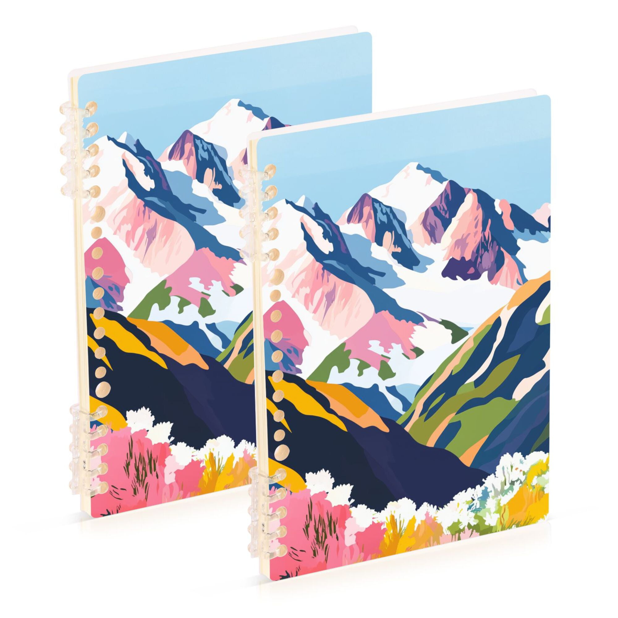 FORMRS 1-Subject Spiral Notebook 8" x 5" College Ruled 60 Refillable ...