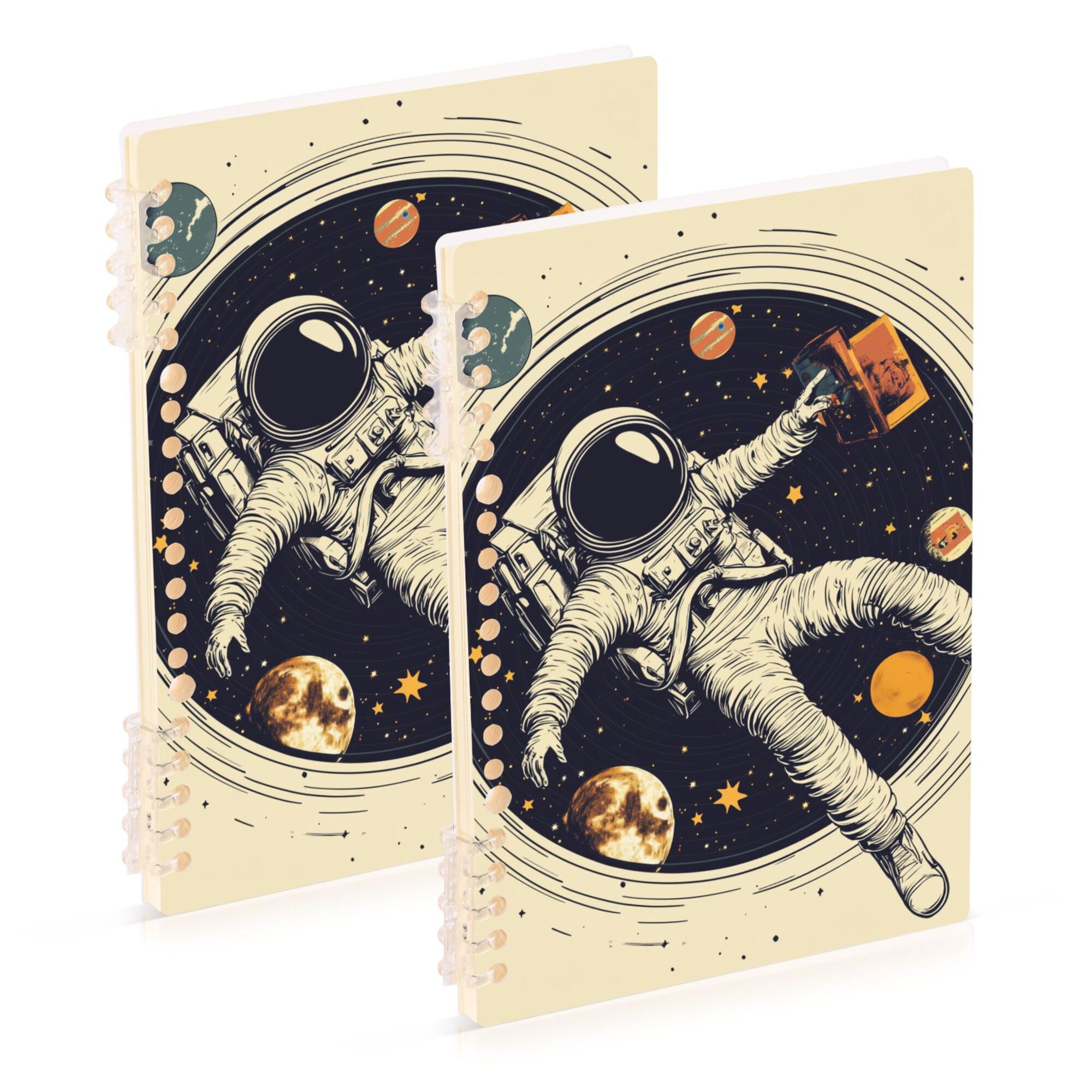 FORMRS 1-Subject Spiral Notebook 8" x 5" College Ruled 60 Refillable ...