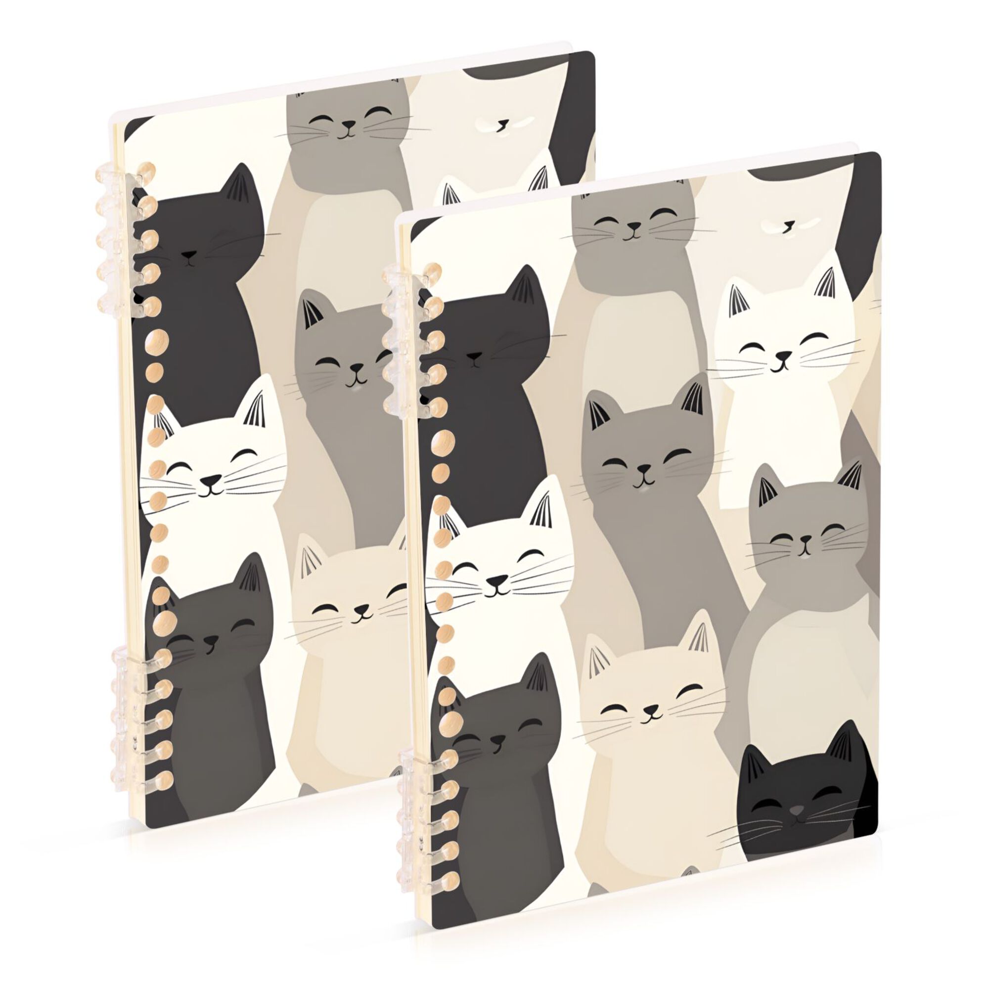 FORMRS Spiral Notebook College Ruled 1 Subject 8" x 5" Refillable Pages ...