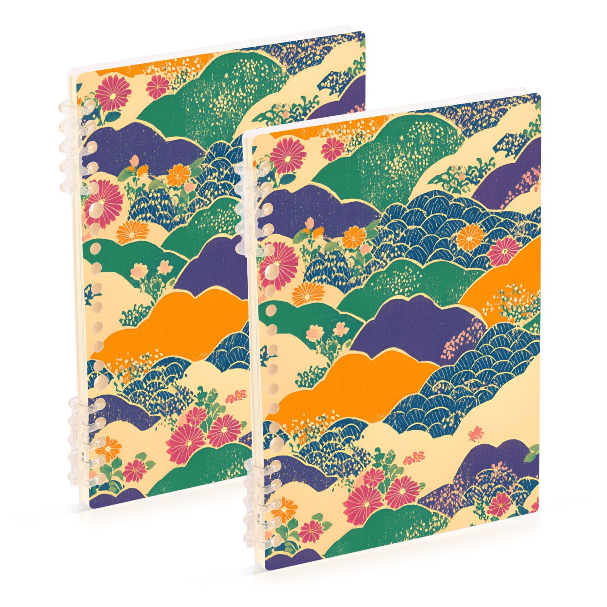 FORMRS Spiral Notebook College Ruled 1 Subject 8" x 5" Refillable Pages ...