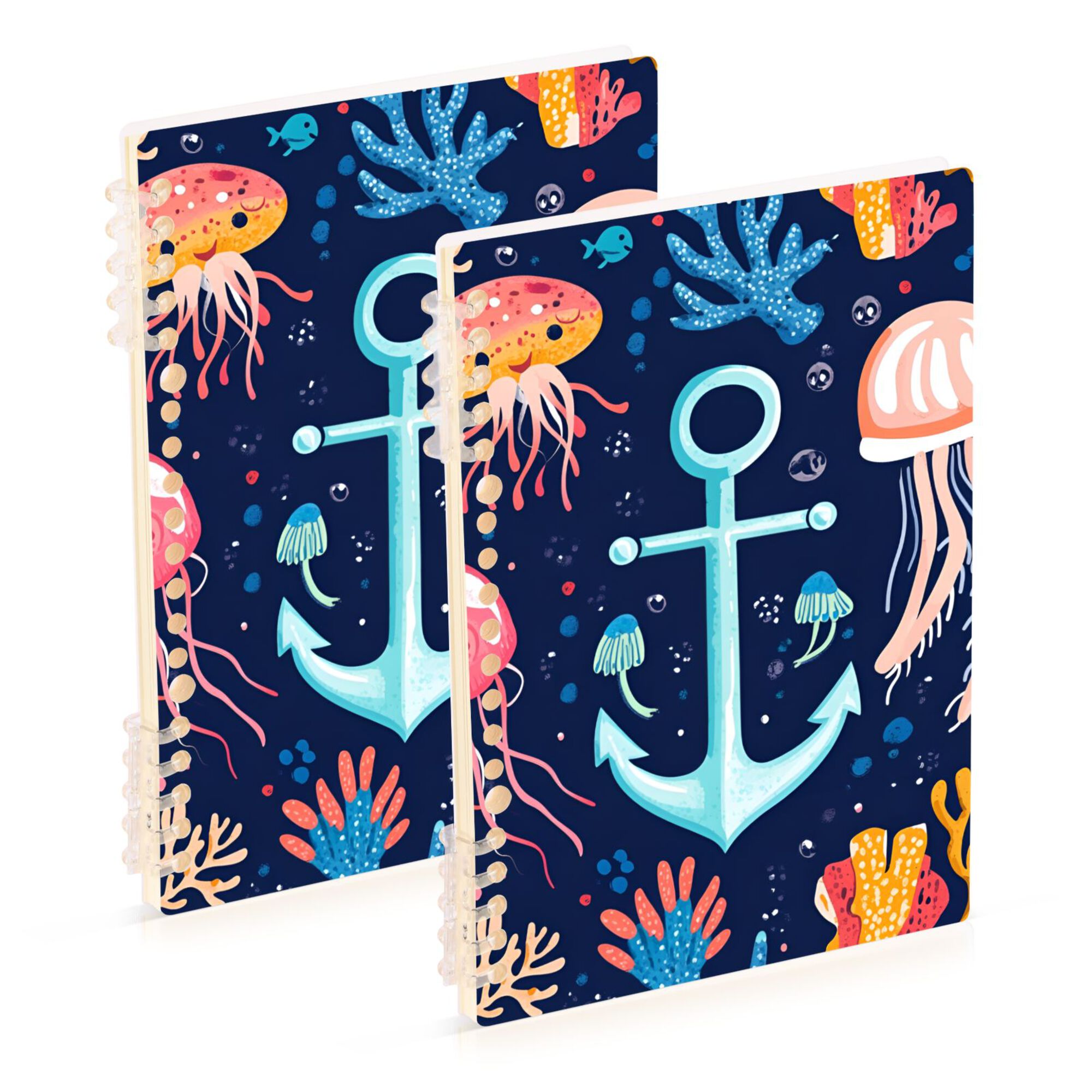 FORMRS 1-Subject Spiral Notebook 8" x 5" College Ruled 60 Refillable ...