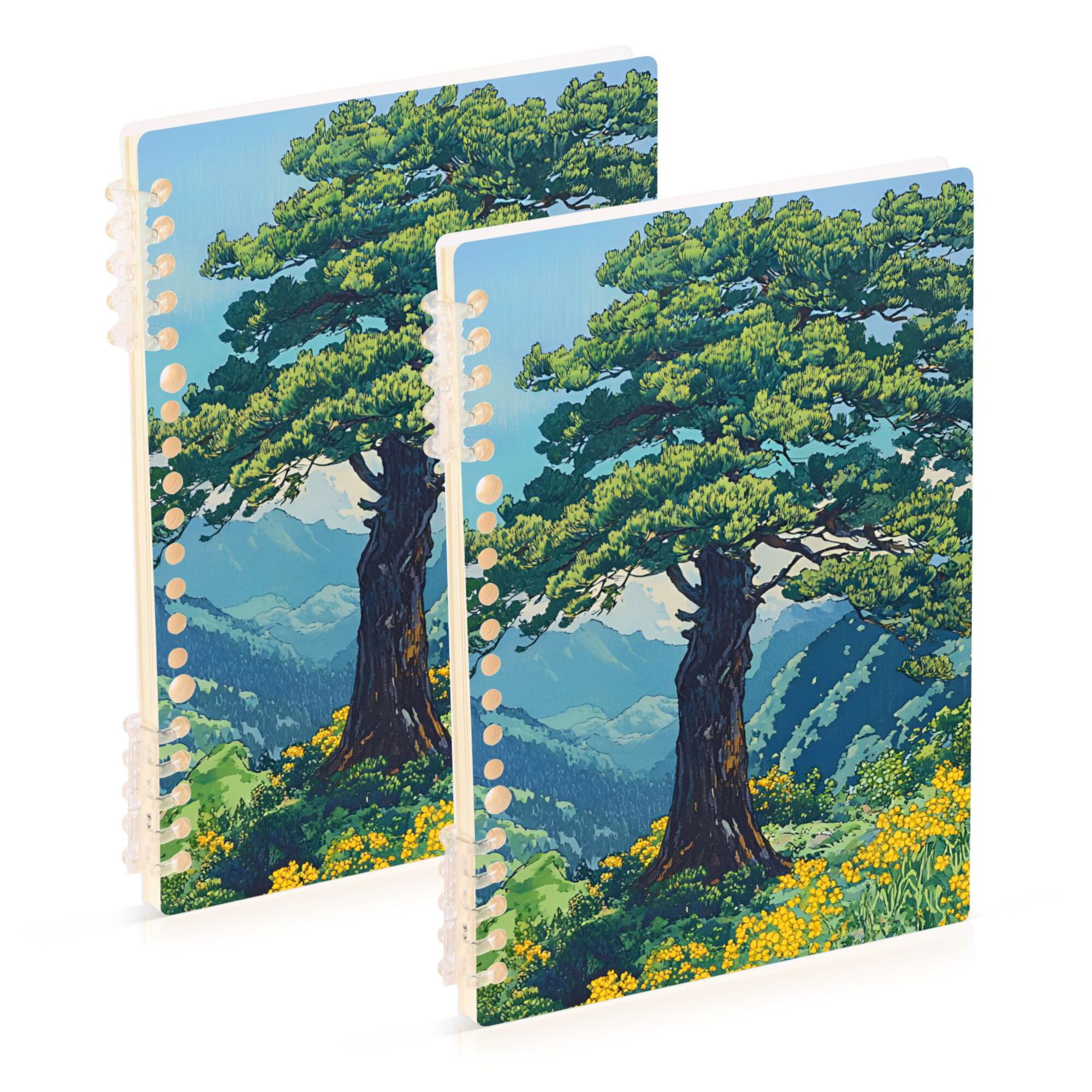 FORMRS 1-Subject Spiral Notebook 8" x 5" College Ruled 60 Refillable ...