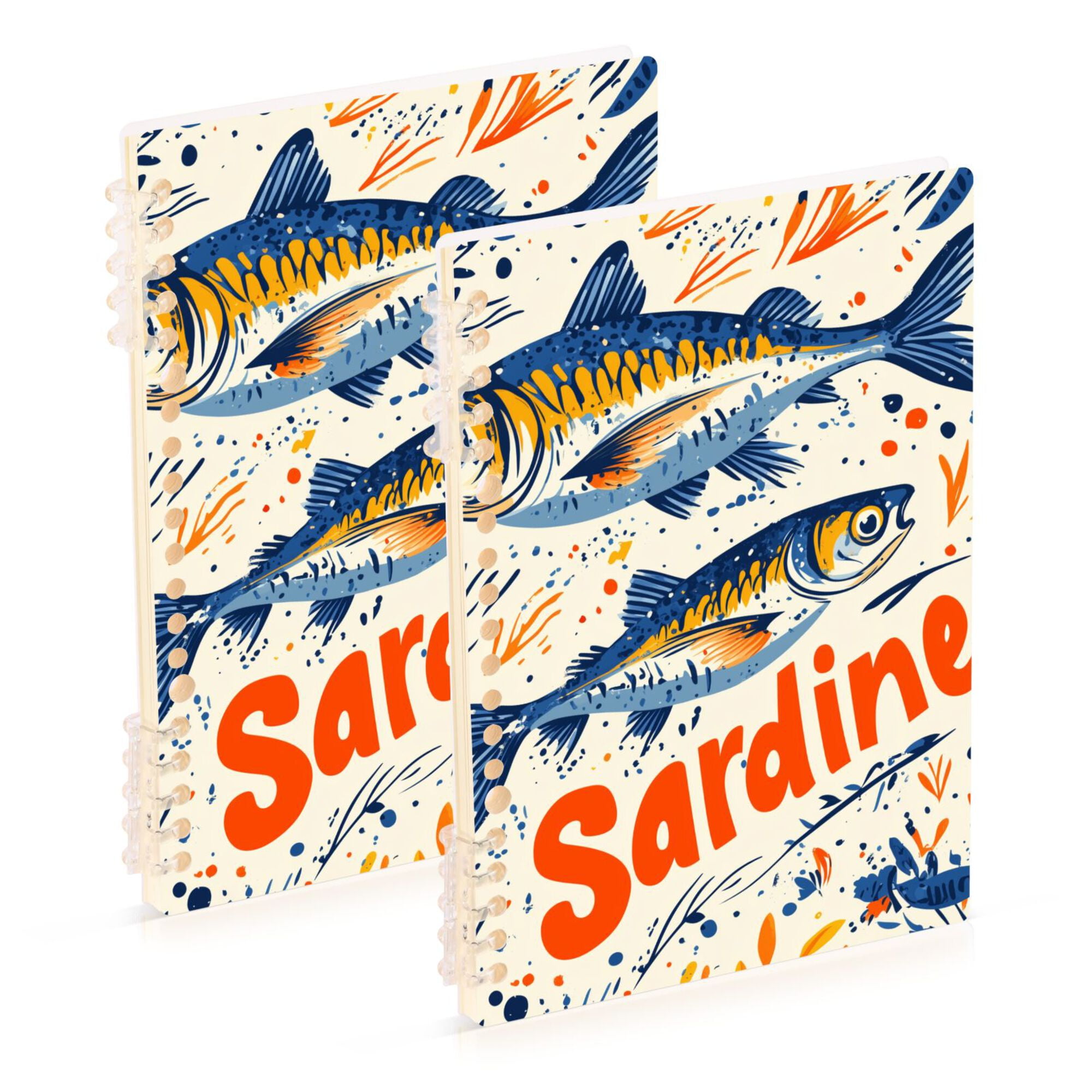 FORMRS Spiral Notebook College Ruled 1 Subject 8" x 5" Refillable Pages ...