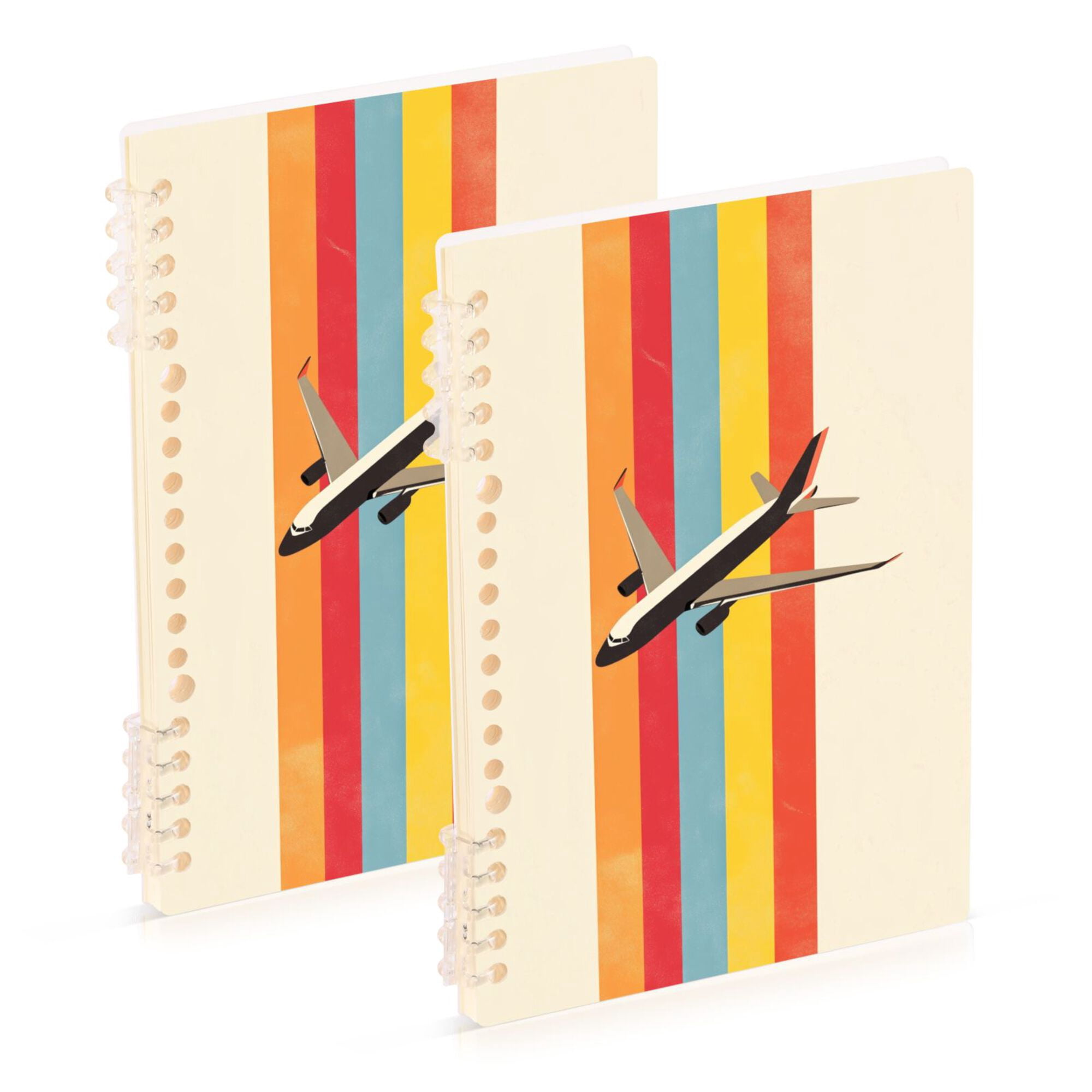 FORMRS Spiral Notebook College Ruled 1 Subject 8" x 5" Refillable Pages ...