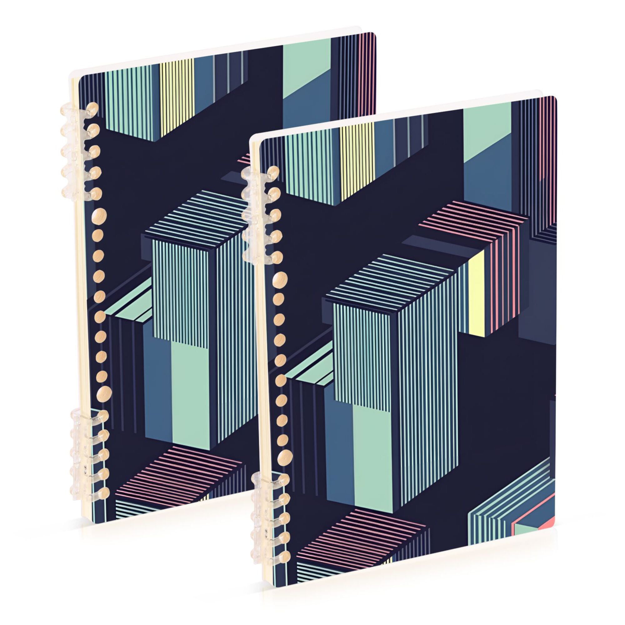 FORMRS 1-Subject Spiral Notebook 8" x 5" College Ruled 60 Refillable ...