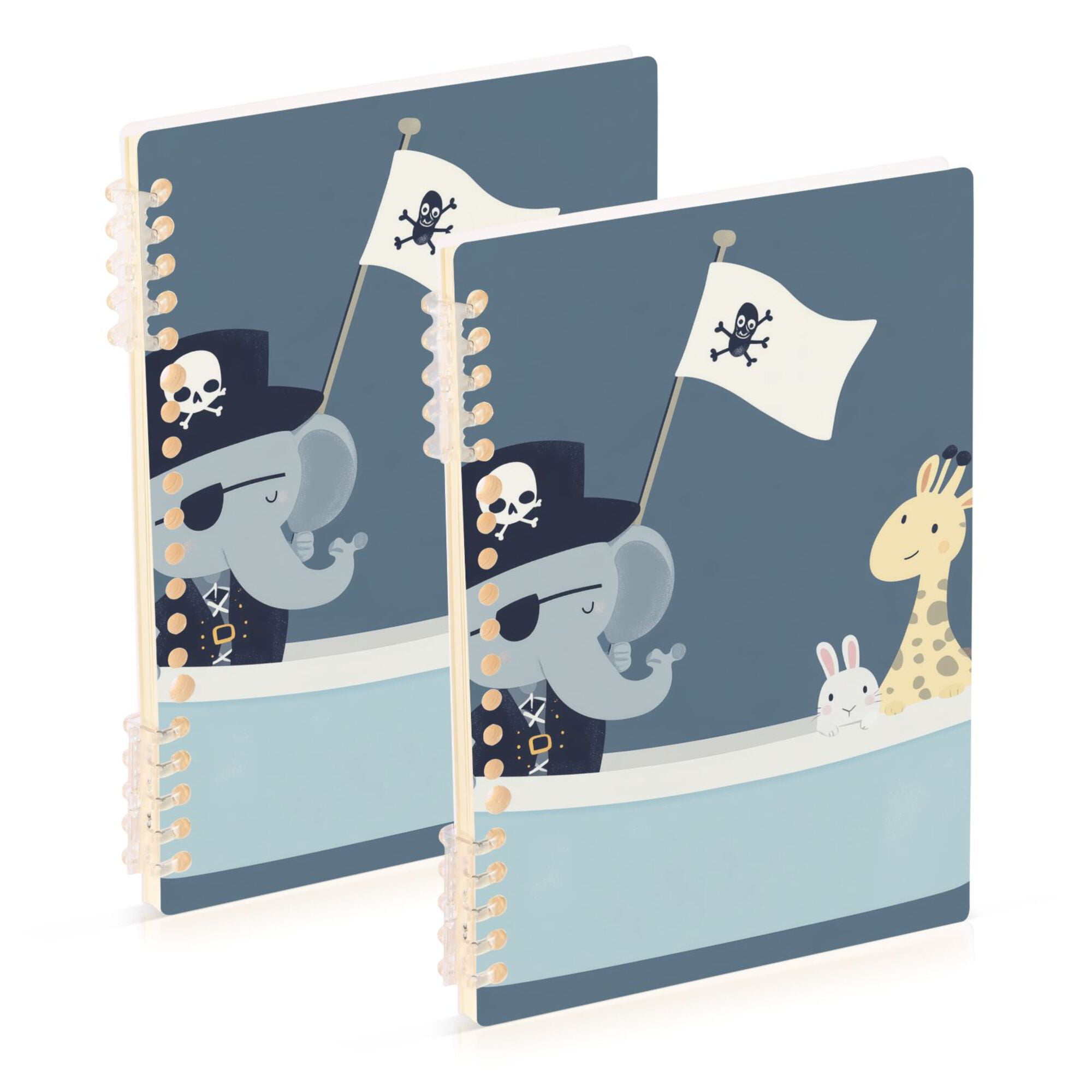 FORMRS 1-Subject Spiral Notebook 8" x 5" College Ruled 60 Refillable ...