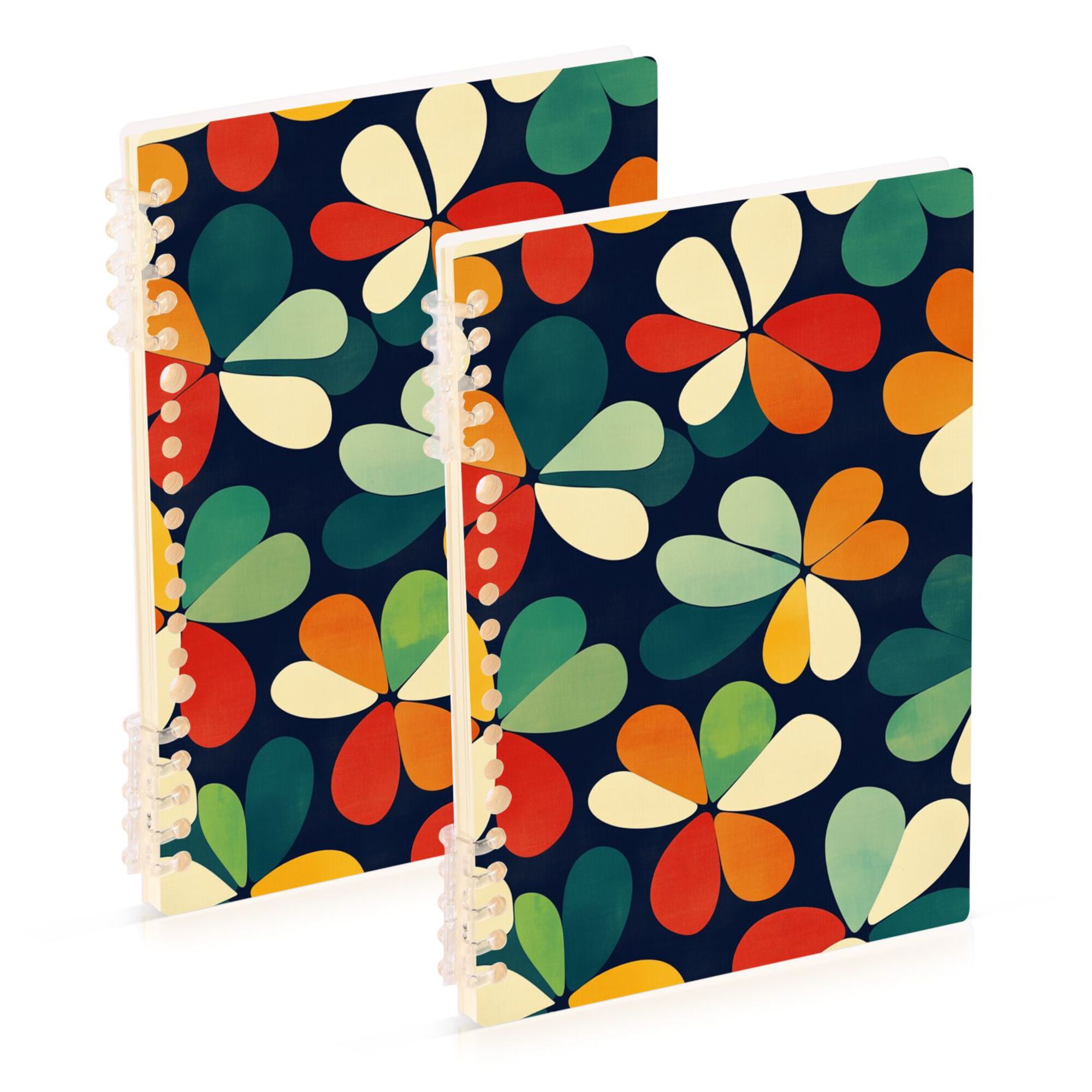 FORMRS Spiral Notebook College Ruled 1 Subject 8" x 5" Refillable Pages ...