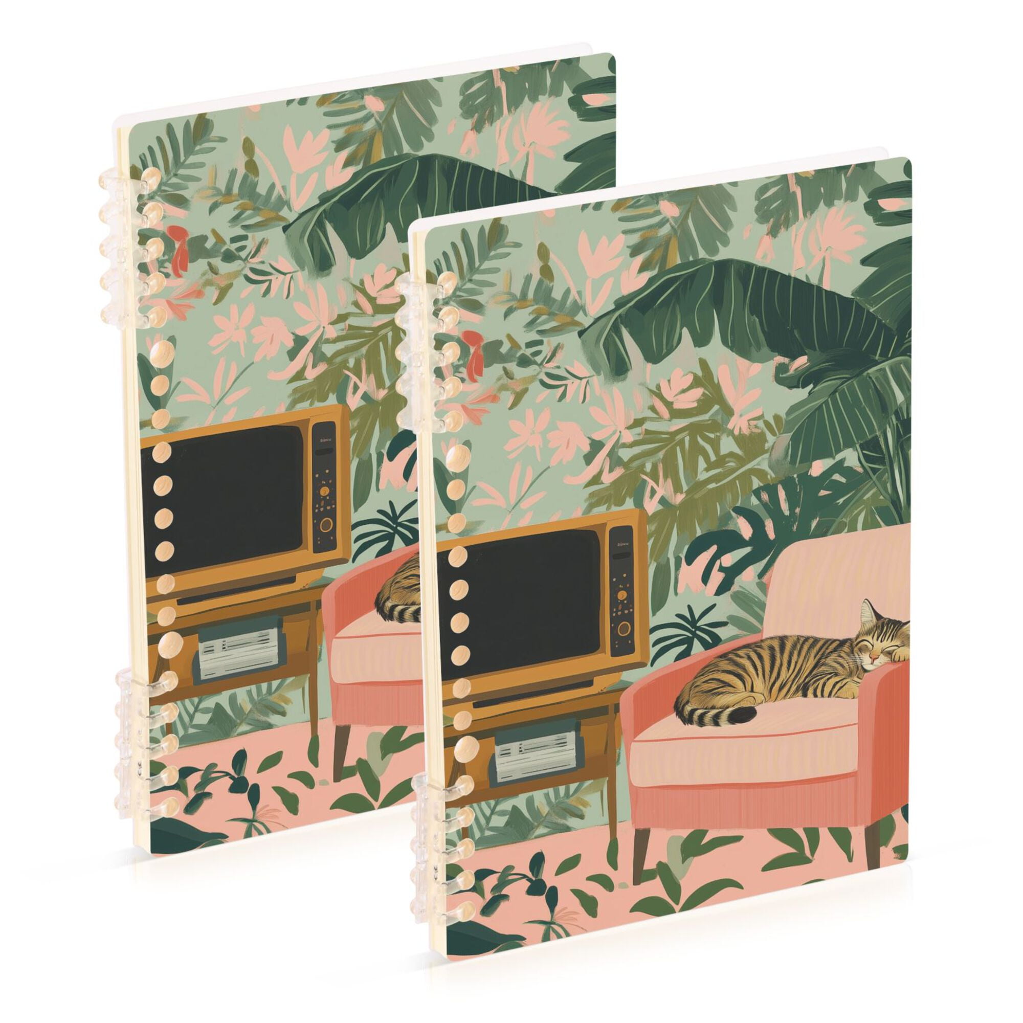 FORMRS 1-Subject Spiral Notebook 8" x 5" College Ruled 60 Refillable ...