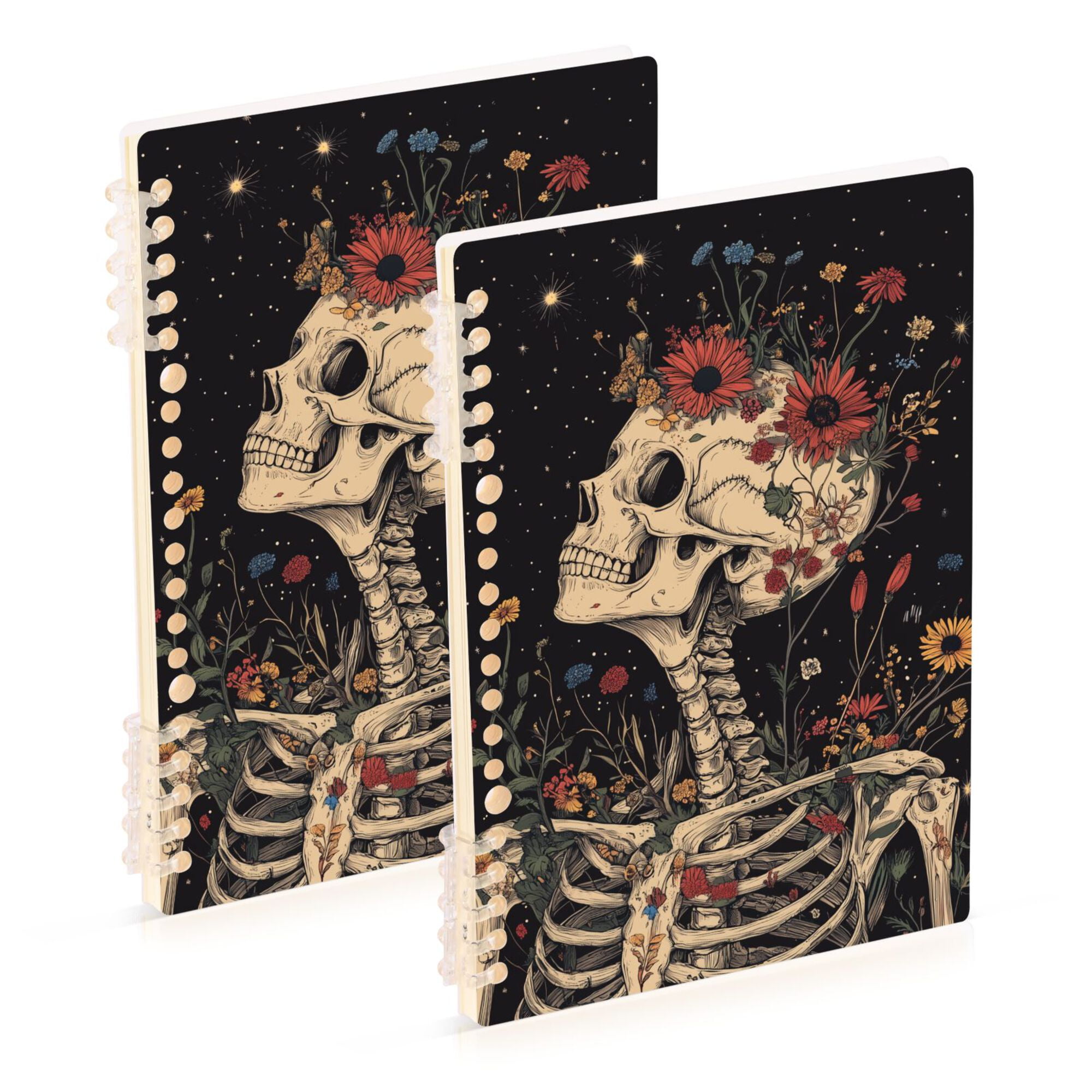 FORMRS 1-Subject Spiral Notebook 8" x 5" College Ruled 60 Refillable ...