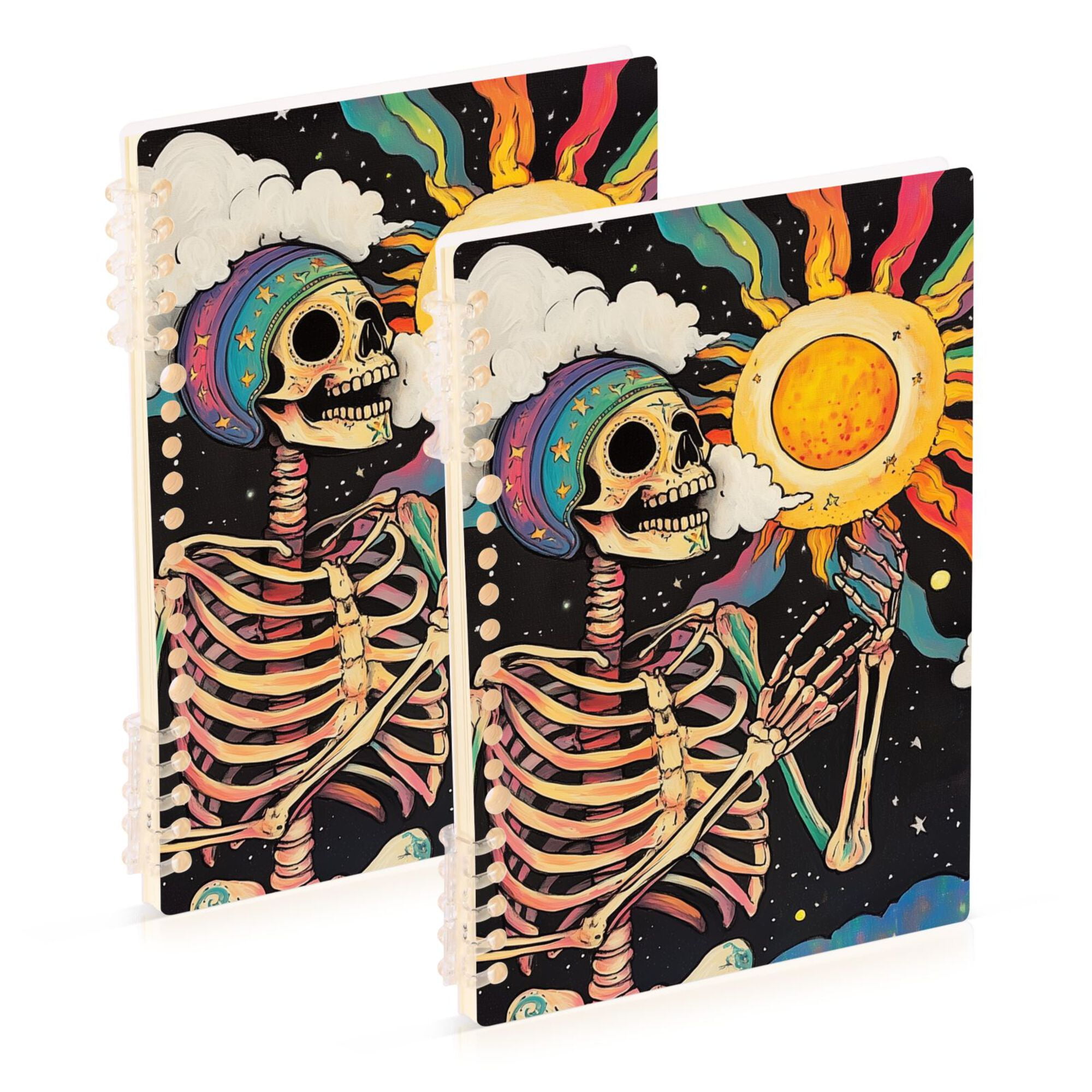 FORMRS 1-Subject Spiral Notebook 8" x 5" College Ruled 60 Refillable ...