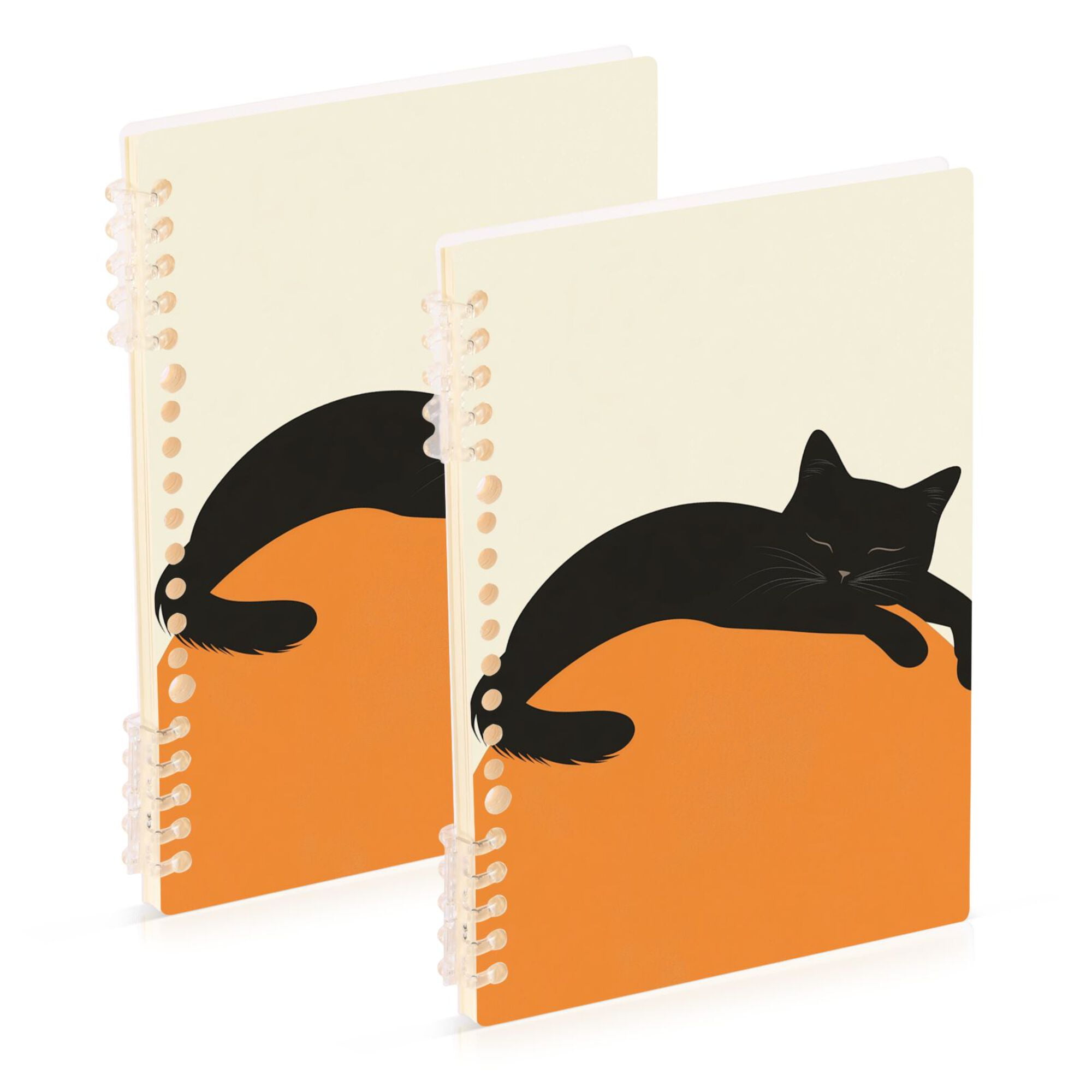 FORMRS Spiral Notebook College Ruled 1 Subject 8" x 5" Refillable Pages ...