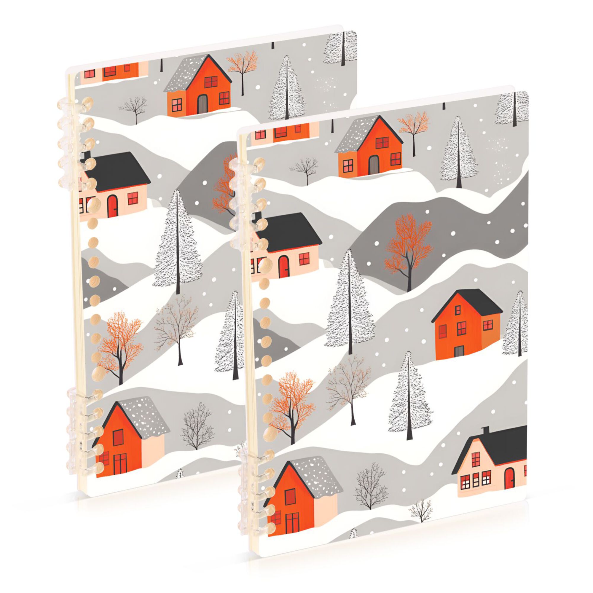 FORMRS Spiral Notebook College Ruled 1 Subject 8" x 5" Refillable Pages ...