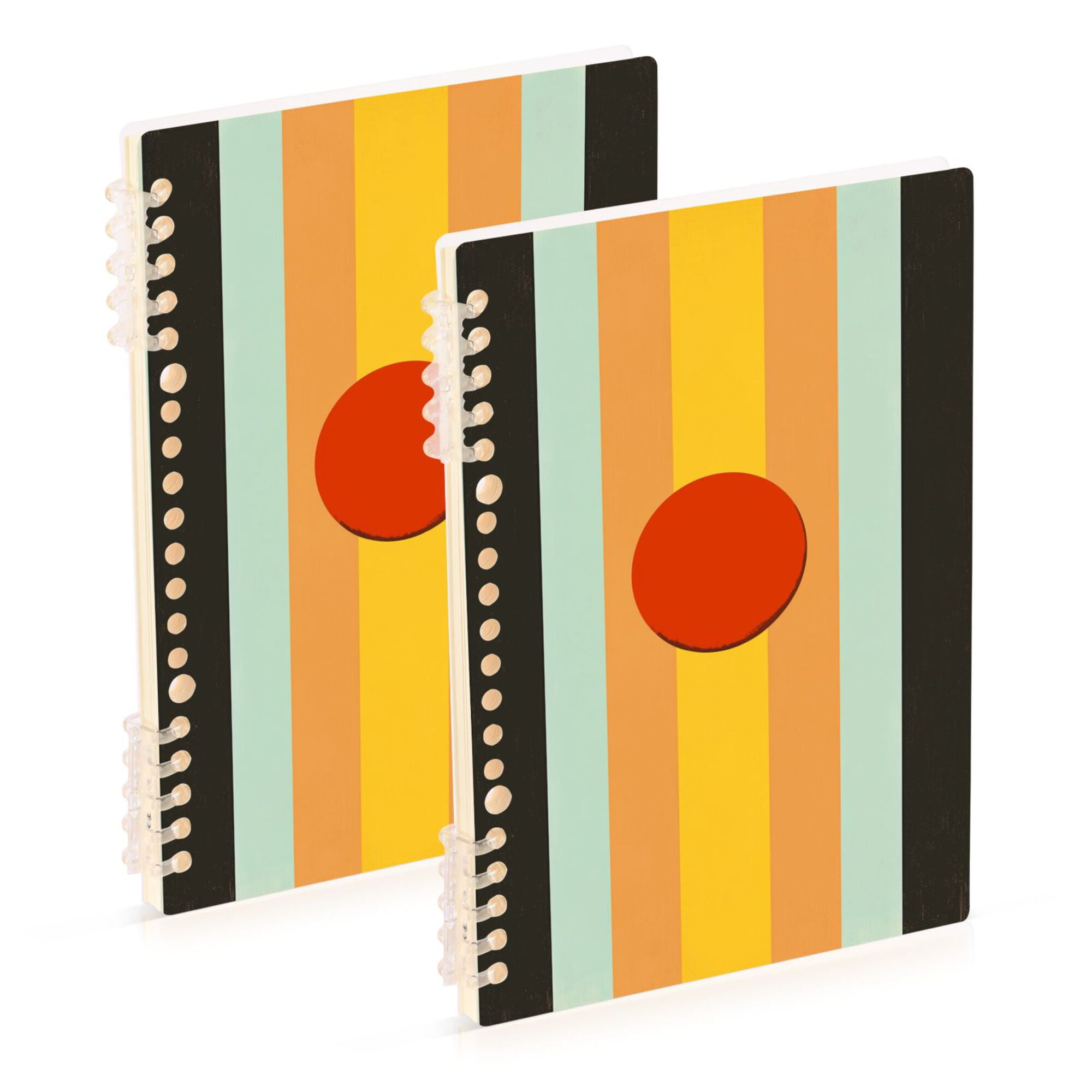 FORMRS 1-Subject Spiral Notebook 8" x 5" College Ruled 60 Refillable ...