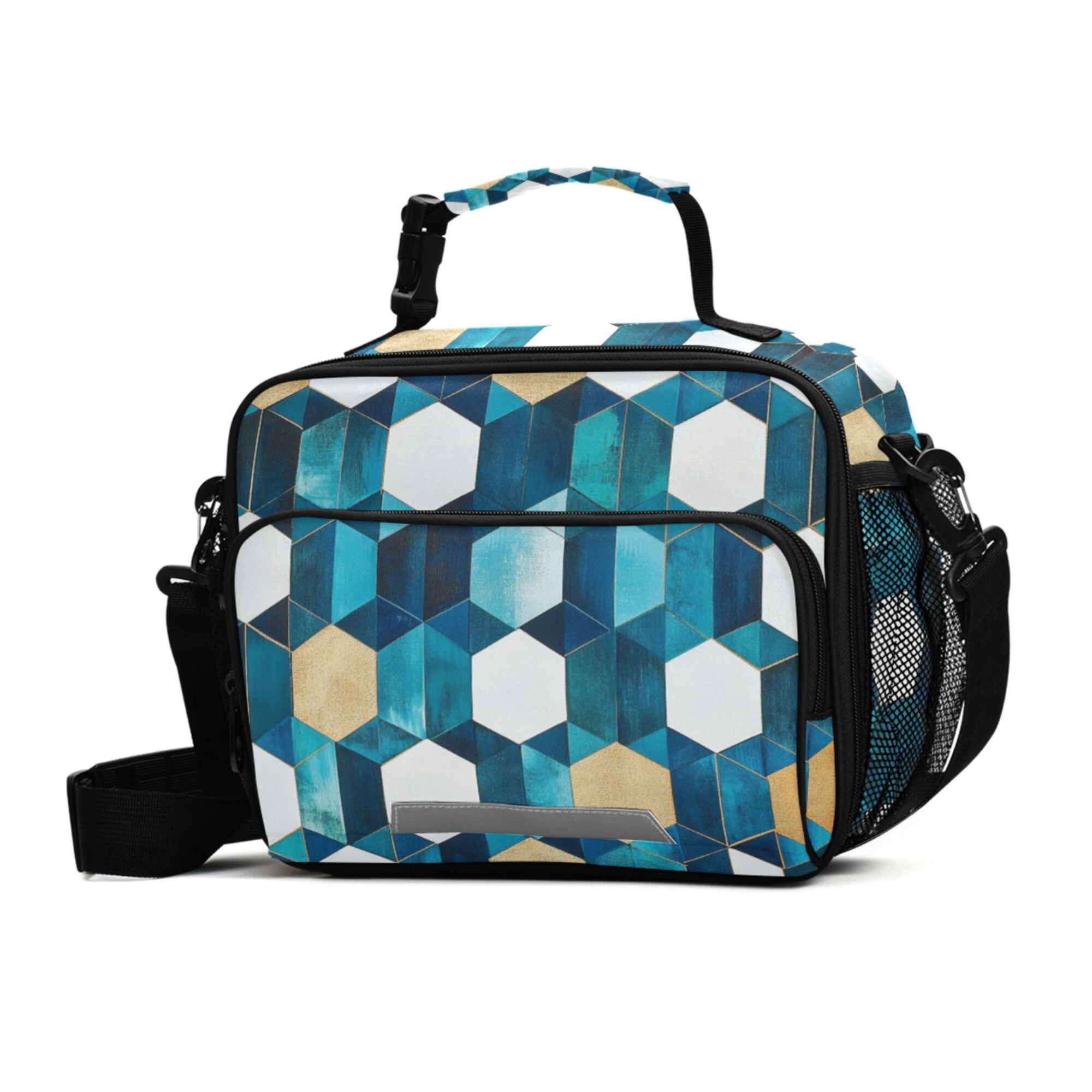 FORMRS Student Lunch Bag Insulated Reusable Cooler Box with Zipper ...