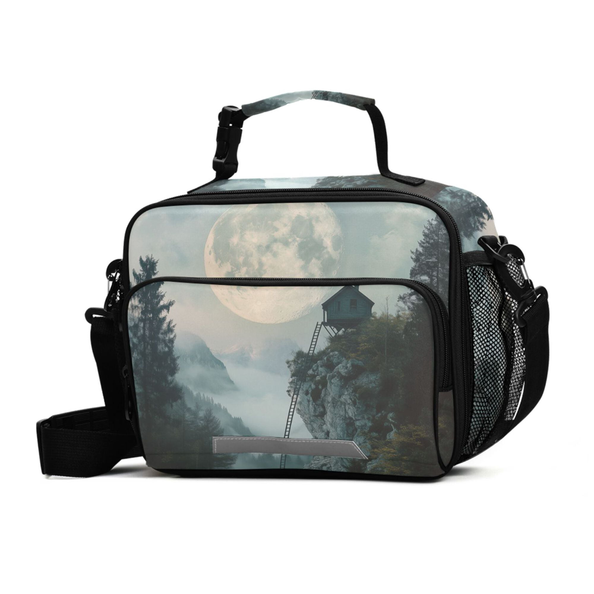 FORMRS Student Lunch Bag Insulated Reusable Cooler Box with Zipper ...