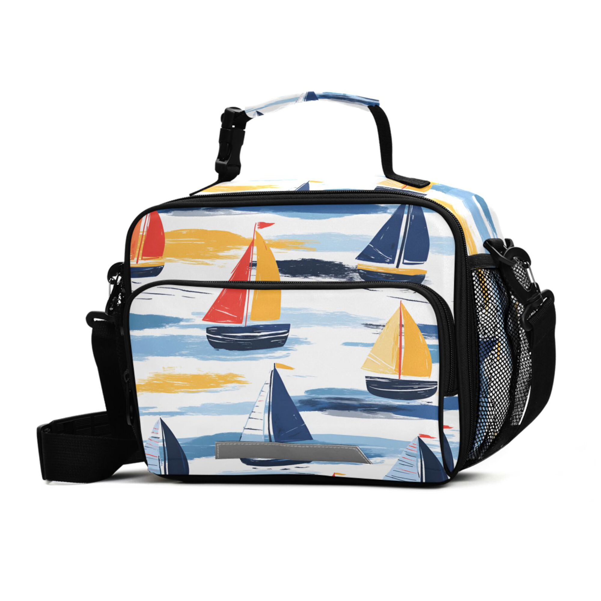 FORMRS Student Lunch Bag Insulated Reusable Cooler Box with Zipper ...