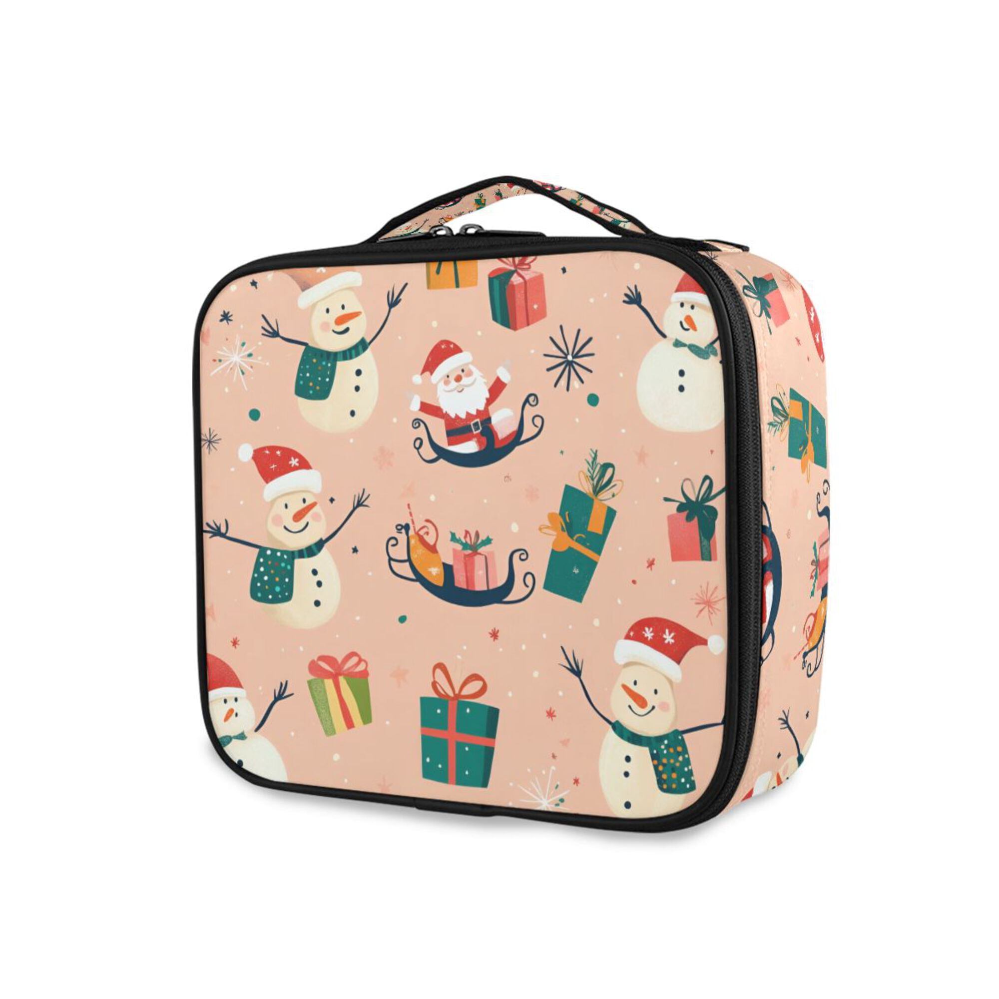 FORMRS Travel Makeup Bag Large Capacity Train Case Cosmetic Organizer ...