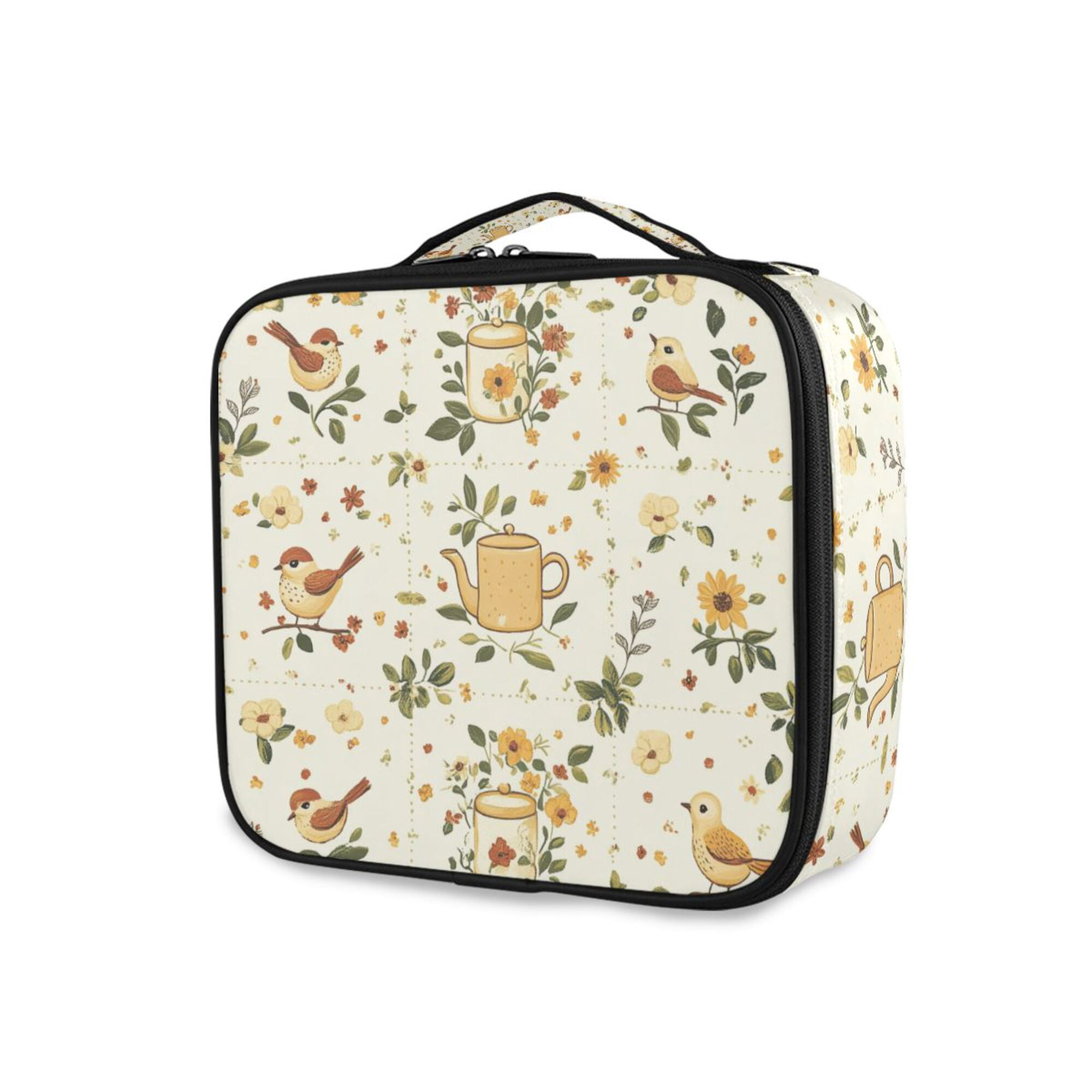 FORMRS Travel Makeup Bag Large Capacity Train Case Cosmetic Organizer ...