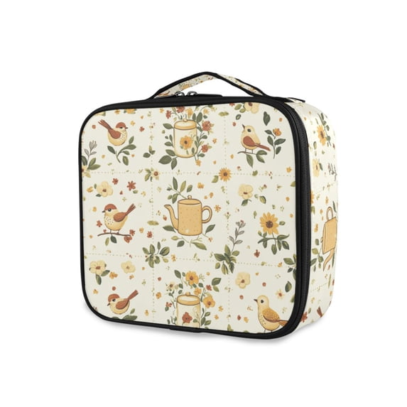 FORMRS Travel Makeup Bag Large Capacity Train Case Cosmetic Organizer ...