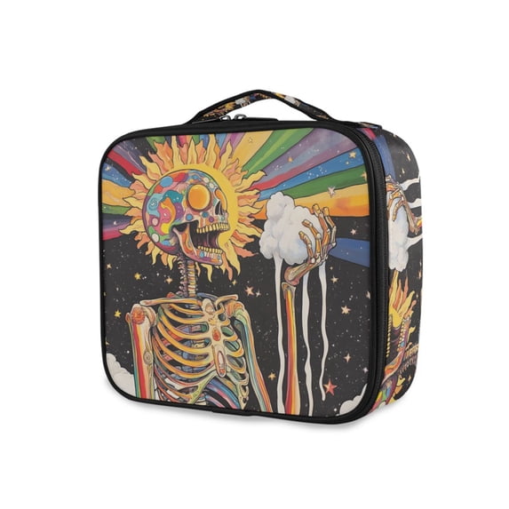 FORMRS Travel Makeup Bag Large Capacity Train Case Cosmetic Organizer ...