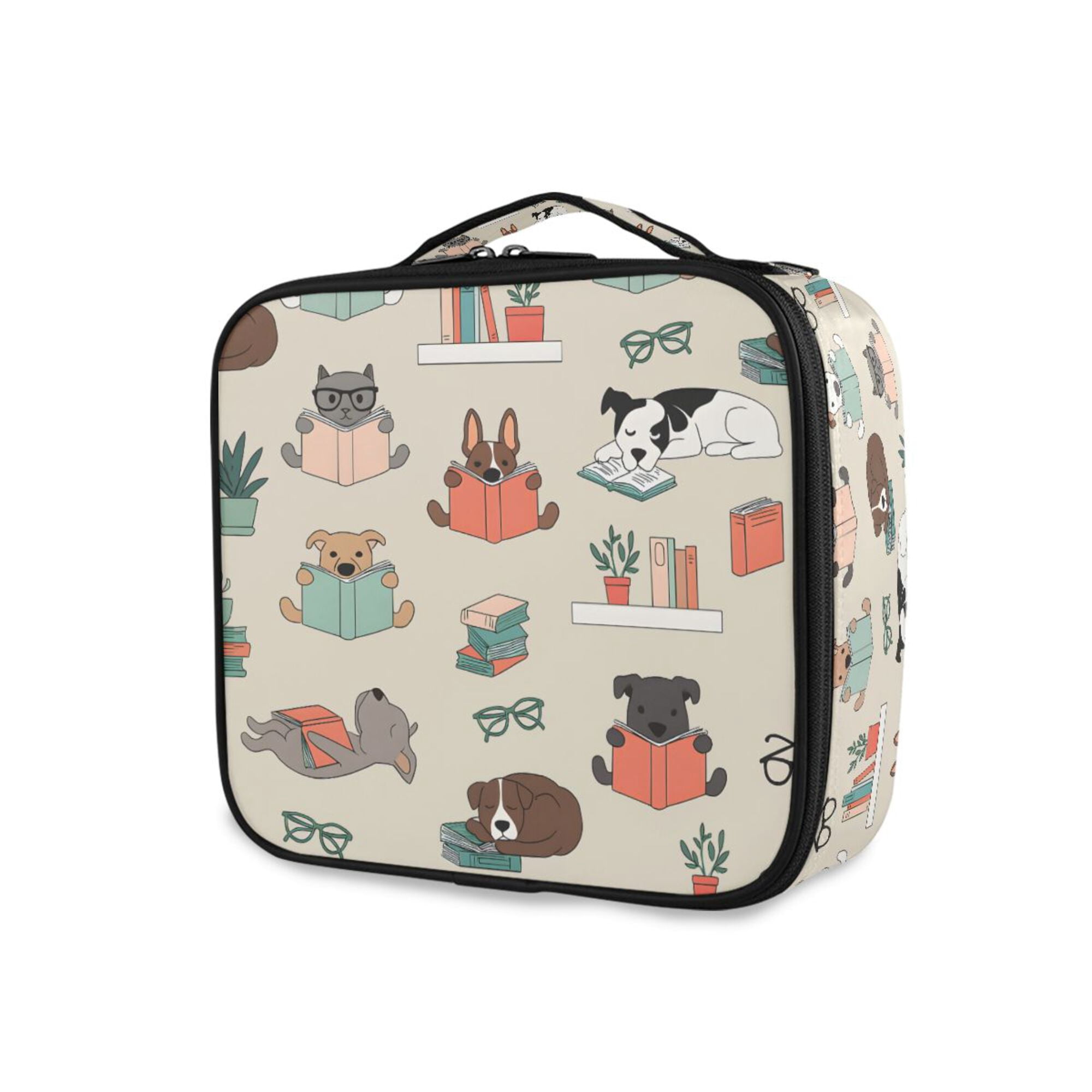 FORMRS Travel Makeup Bag Large Capacity Train Case Cosmetic Organizer ...