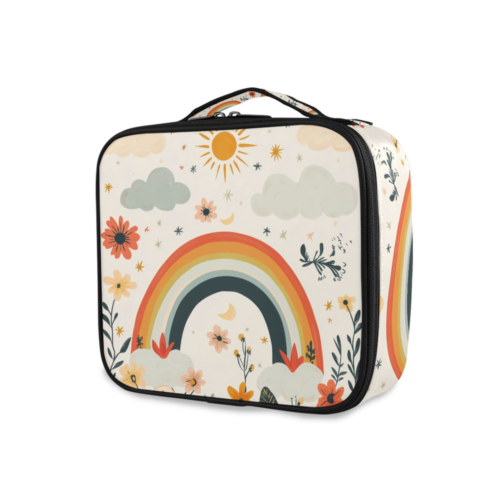 FORMRS Travel Makeup Bag Large Capacity Train Case Cosmetic Organizer ...