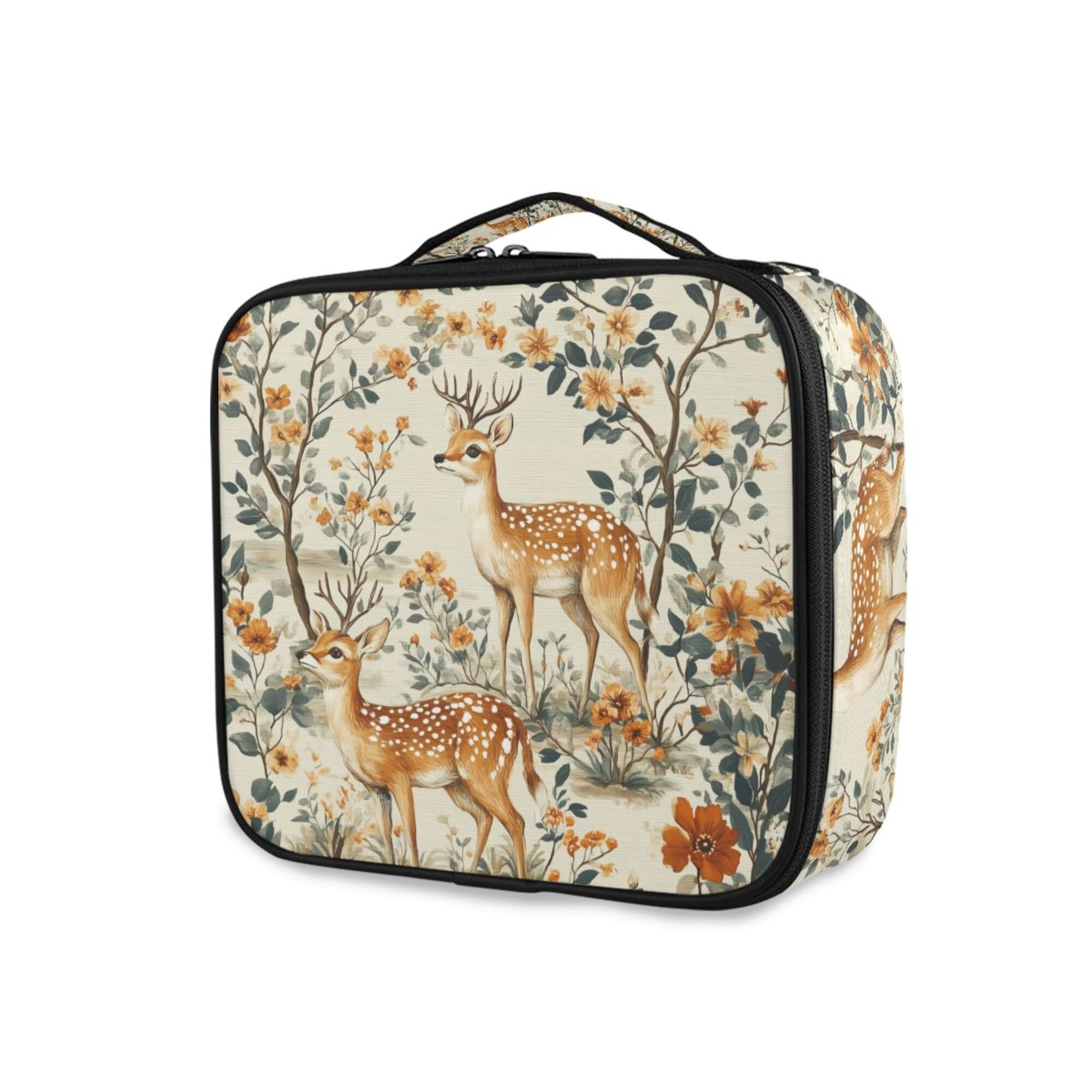 FORMRS Travel Makeup Bag Large Capacity Train Case Cosmetic Organizer ...