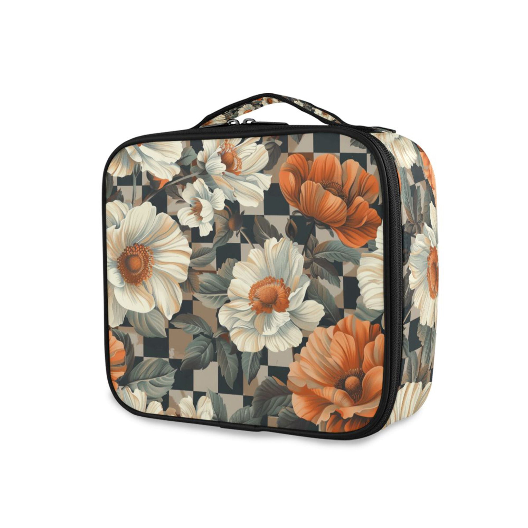 FORMRS Travel Makeup Bag Large Capacity Train Case Cosmetic Organizer ...