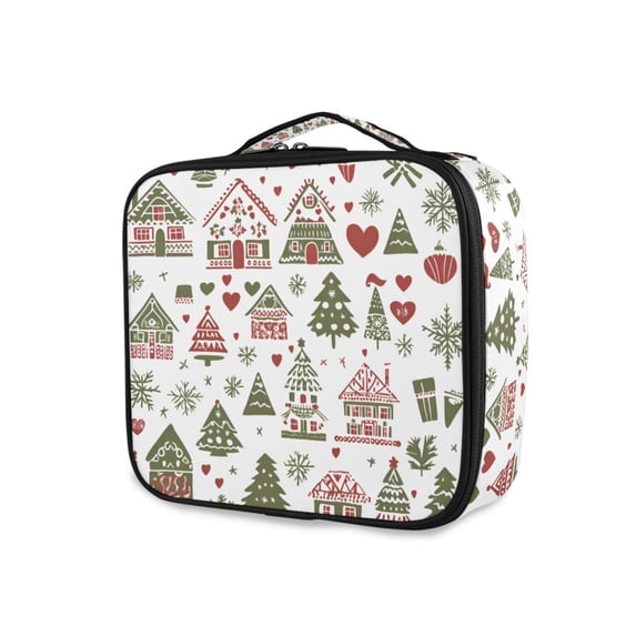 FORMRS Travel Makeup Bag Large Capacity Train Case Cosmetic Organizer ...