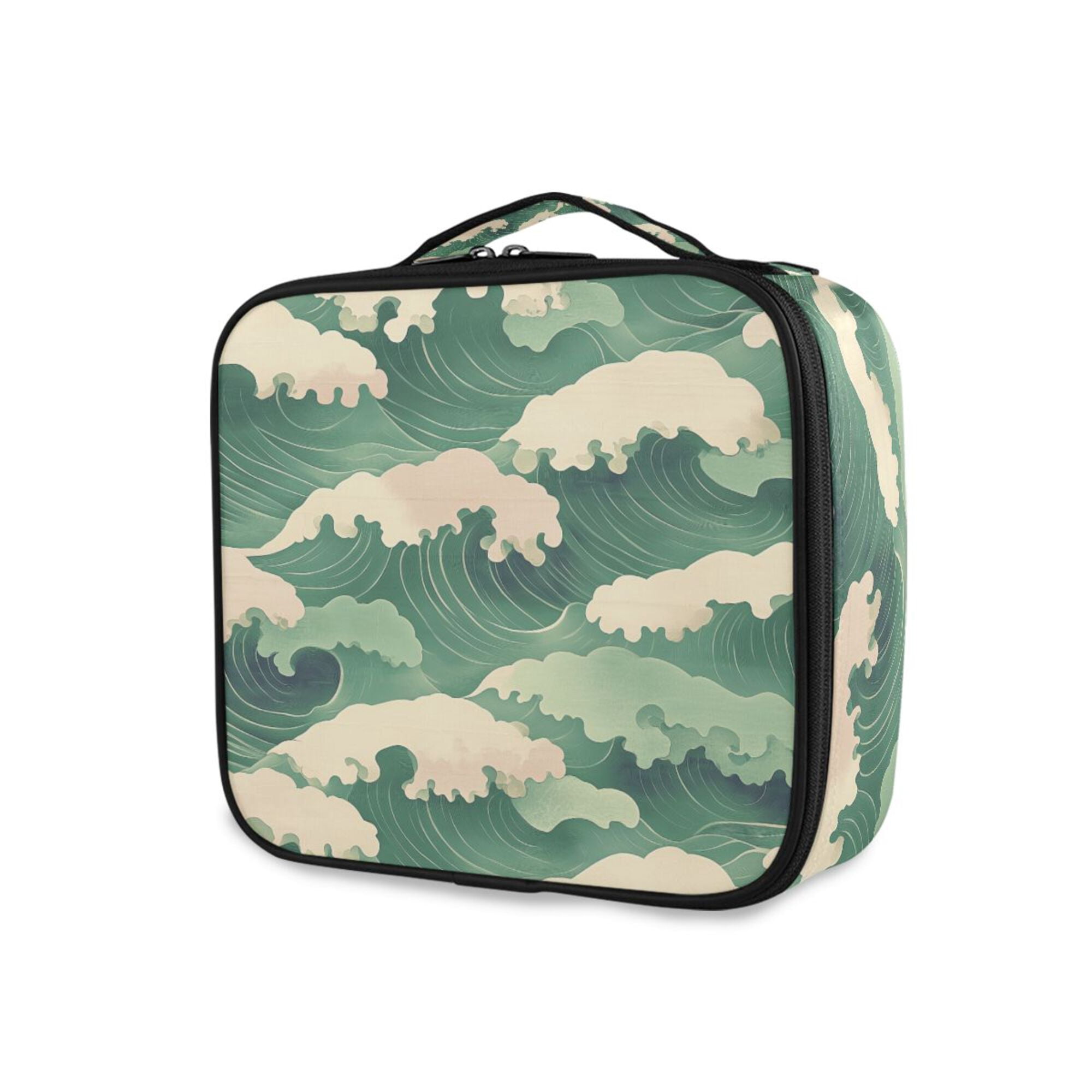 FORMRS Travel Makeup Bag Large Capacity Train Case Cosmetic Organizer ...