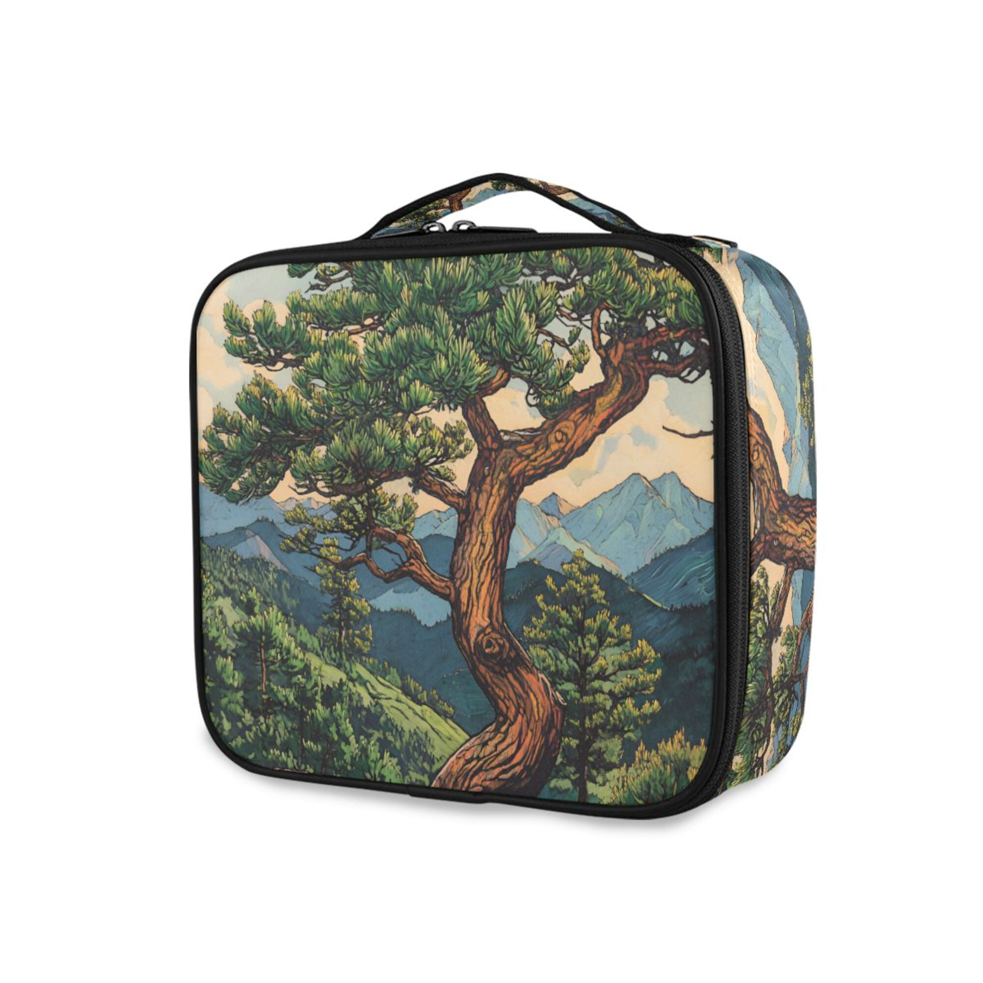 FORMRS Travel Makeup Bag Large Capacity Train Case Cosmetic Organizer ...