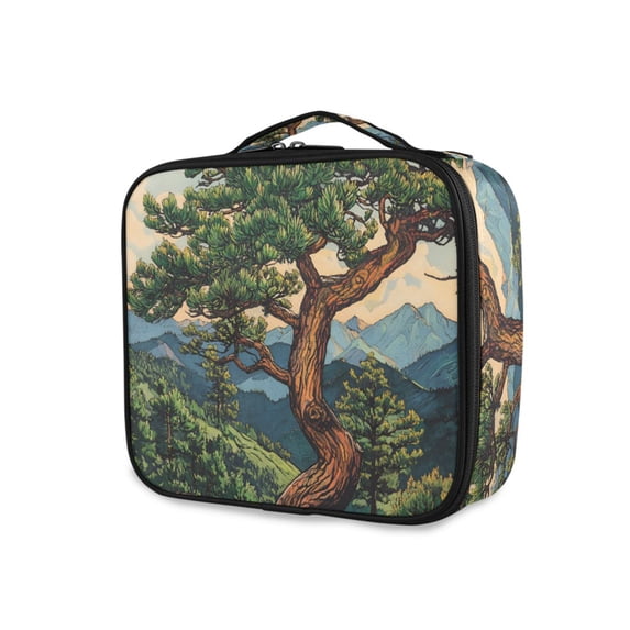 FORMRS Travel Makeup Bag Large Capacity Train Case Cosmetic Organizer ...