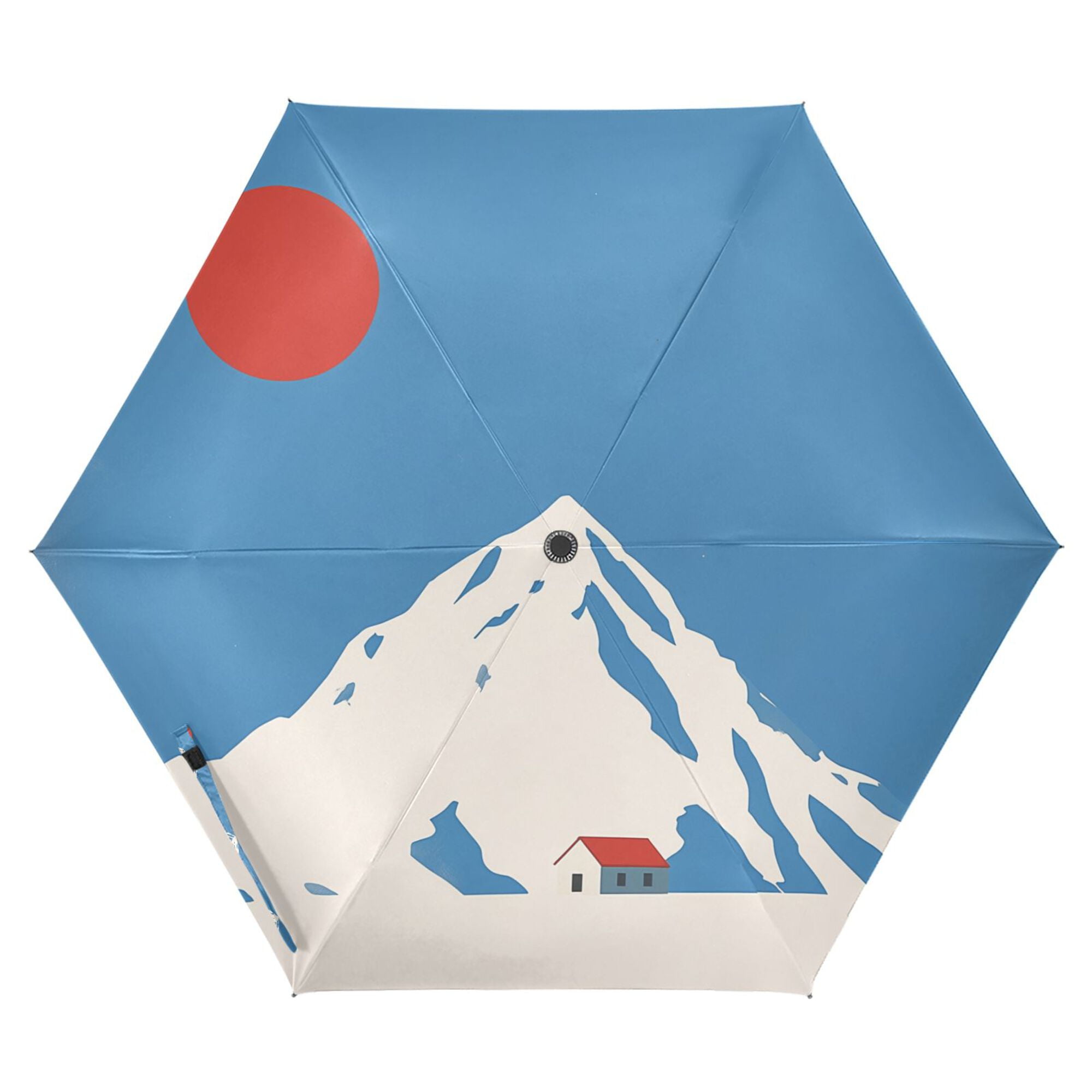 FORMRS Travel Umbrella Folding Auto Open Close Windproof Rain UV ...