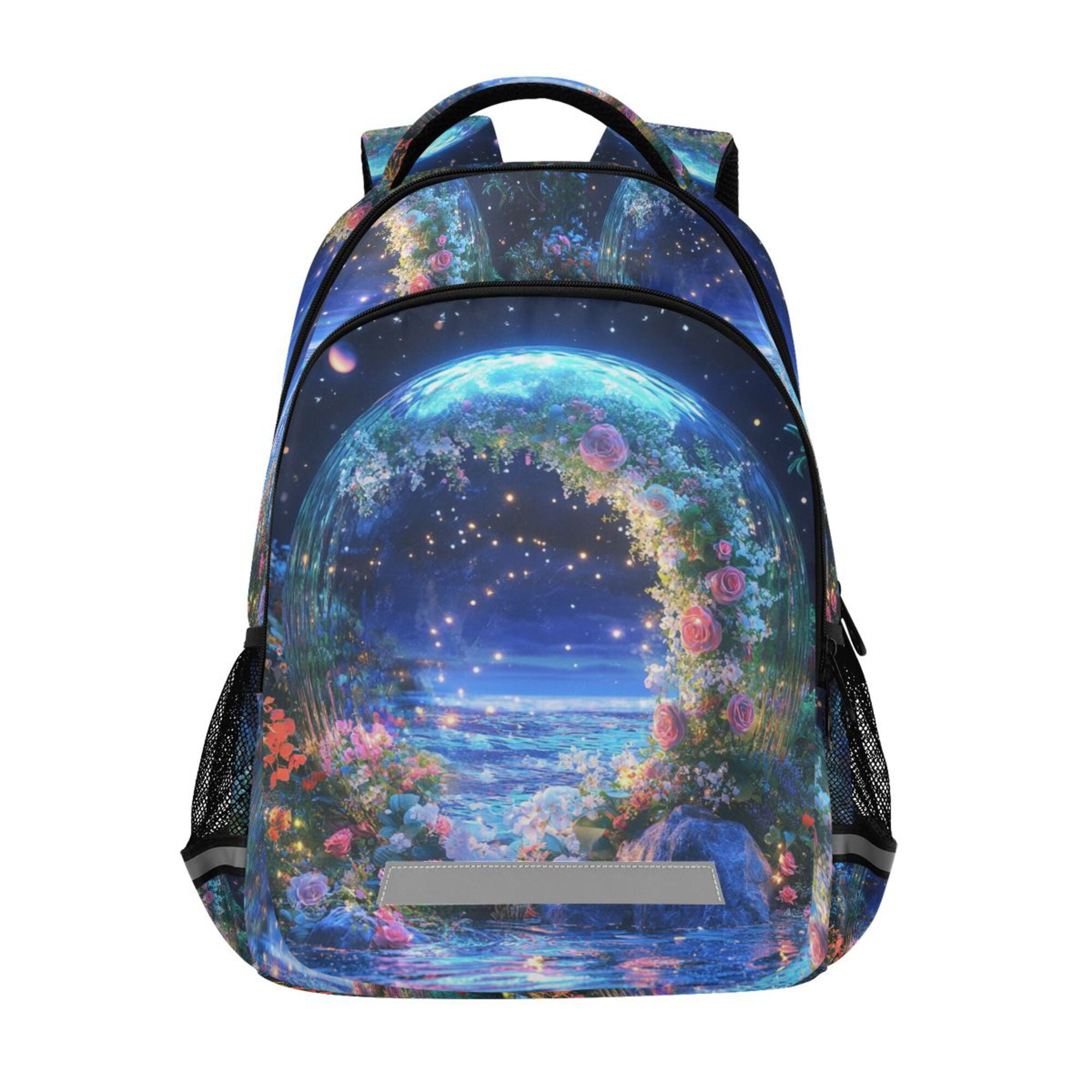 FORMRS Unisex Backpack Elementary School Travel Bookbag with Reflective ...