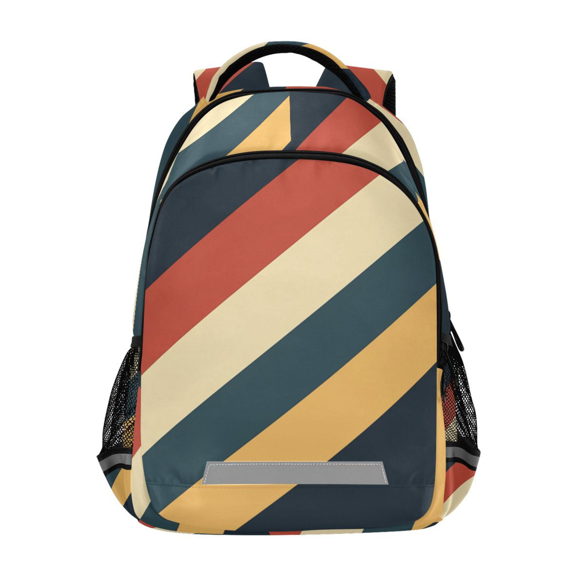 FORMRS Unisex Backpack Elementary School Travel Bookbag with Reflective ...
