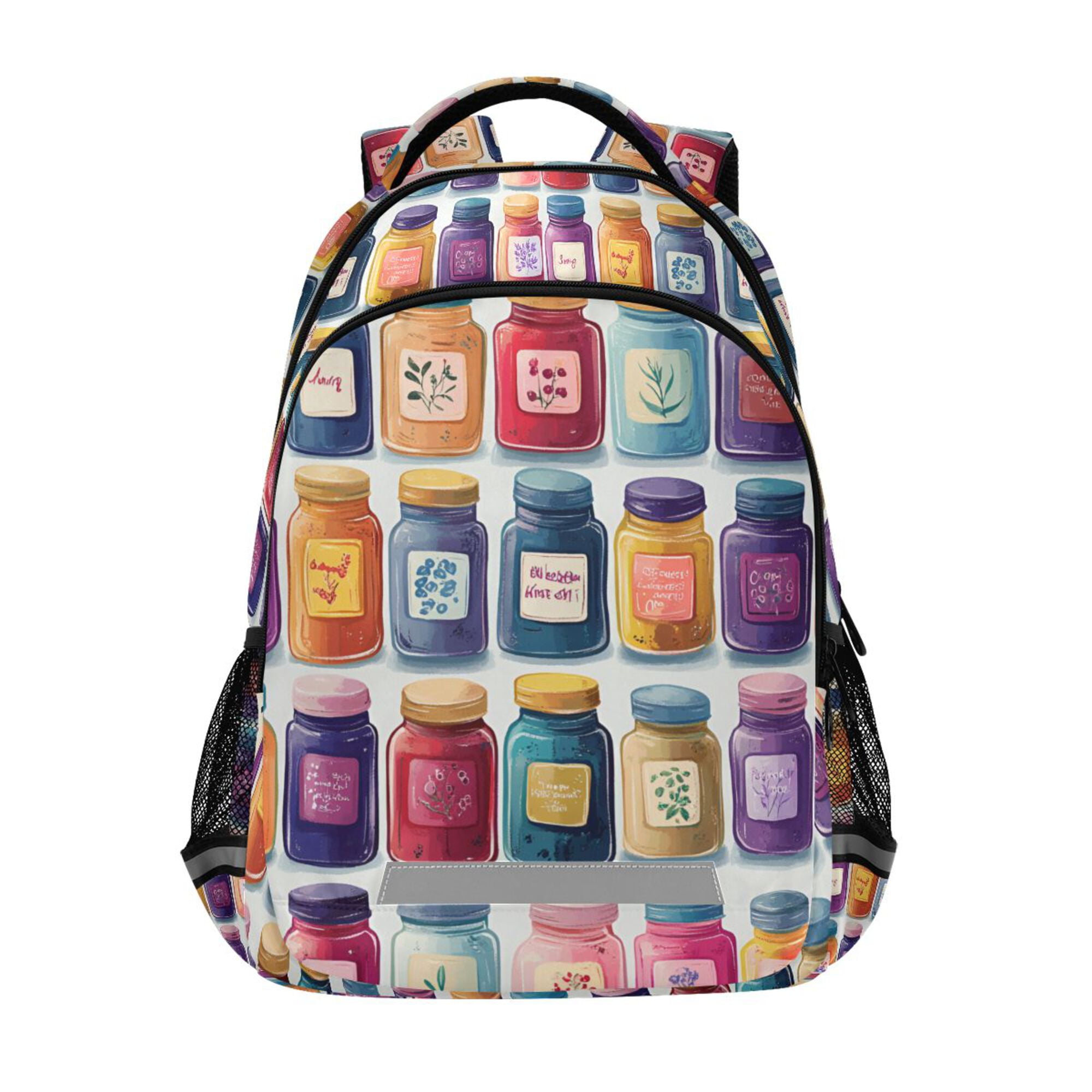 FORMRS Unisex Backpack Elementary School Travel Bookbag with Reflective ...