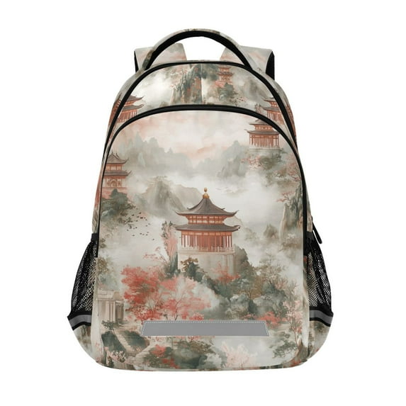 FORMRS Unisex Backpack Elementary School Travel Bookbag with Reflective ...