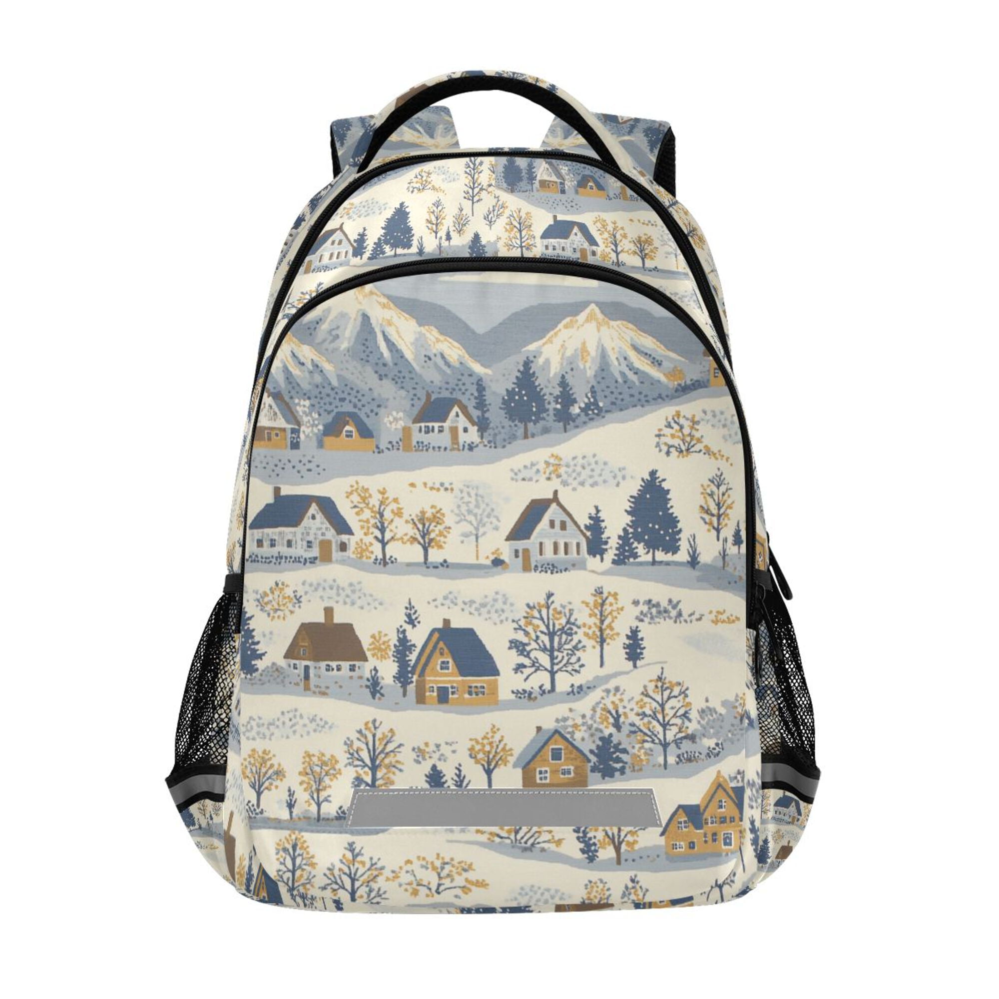 FORMRS Unisex Backpack Elementary School Travel Bookbag with Reflective ...