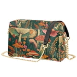 FORMRS Women Crossbody Purse with Chain Strap Vegan Leather Shoulder ...