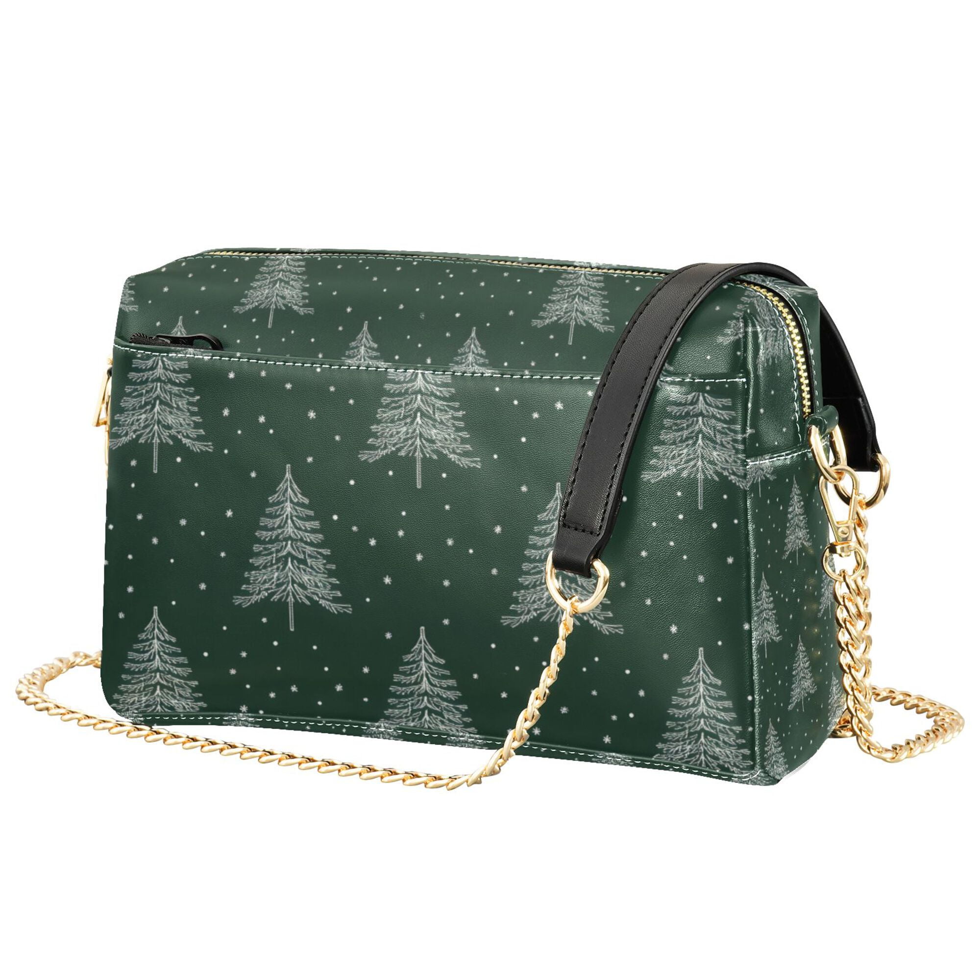 FORMRS Women Crossbody Purse with Chain Strap Vegan Leather Shoulder ...