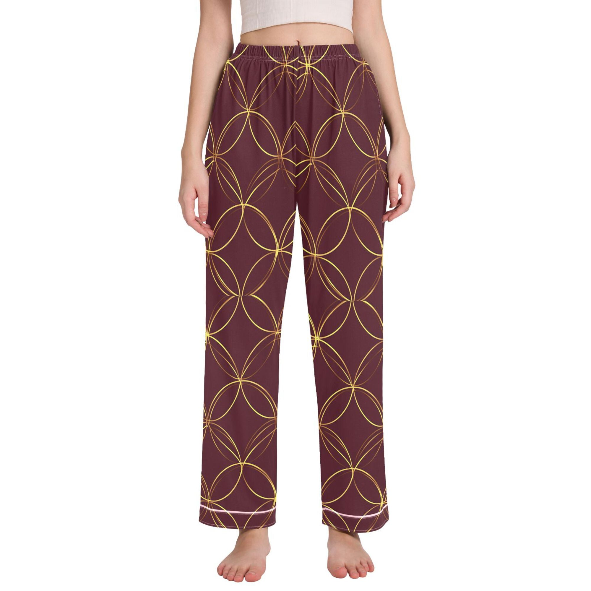FORMRS Women's Pajama Pants with Pockets Soft Comfy Loungewear Sleep ...