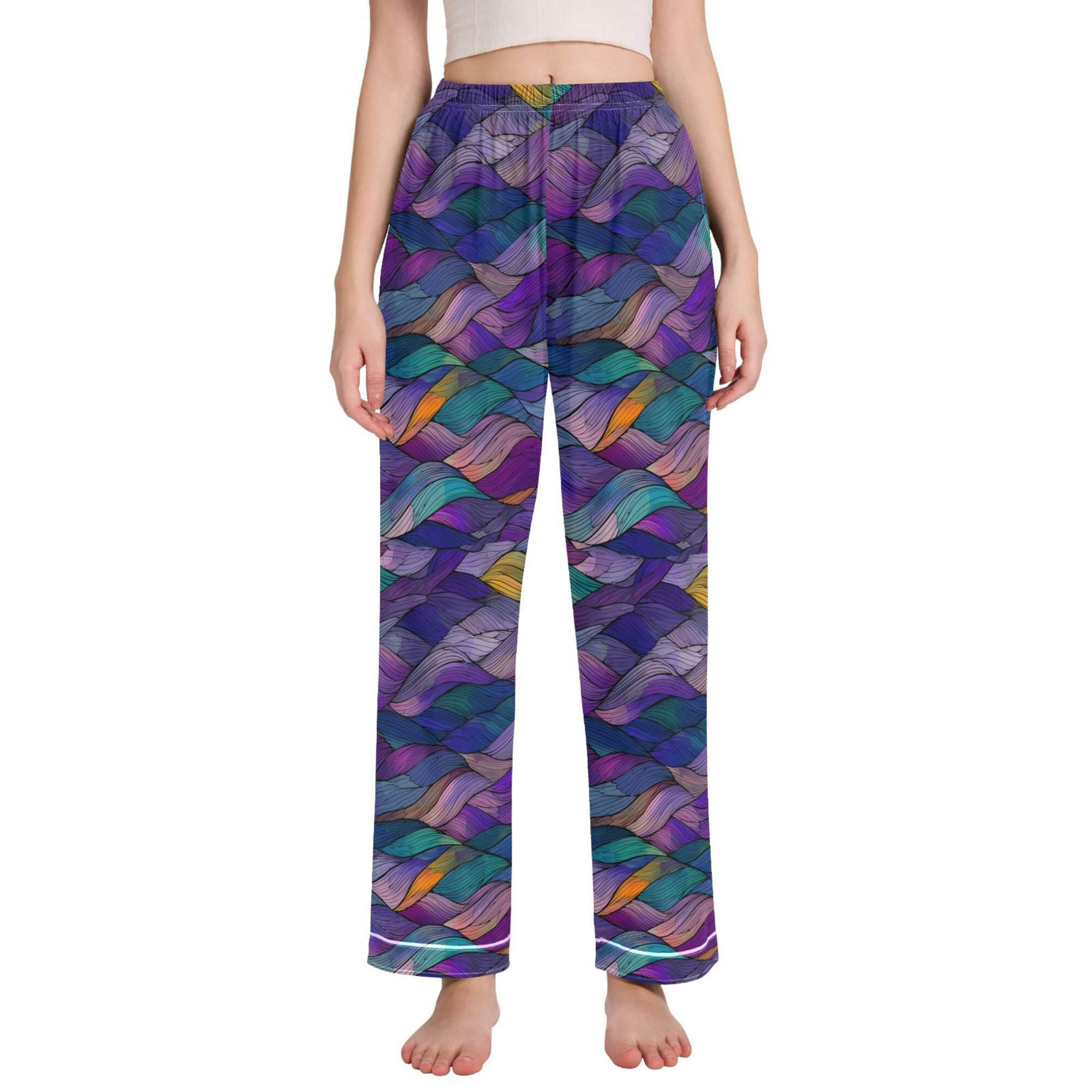 FORMRS Women's Pajama Pants with Pockets Soft Comfy Loungewear Sleep ...