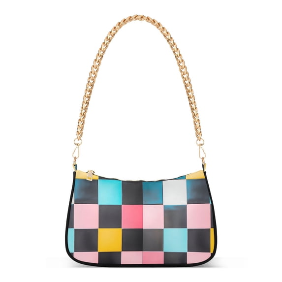 FORMRS Womens Shoulder Bag with Chain Strap Clutch Purse Cute Tote ...