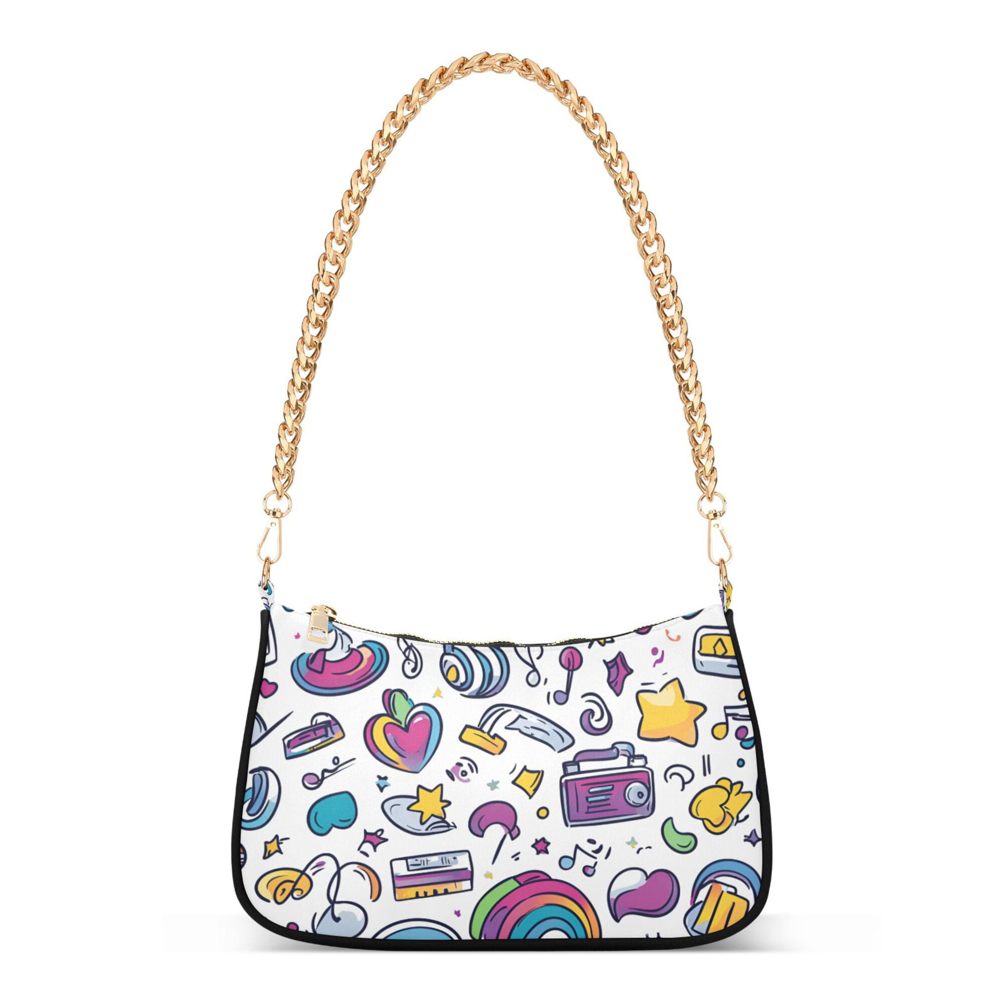 FORMRS Womens Shoulder Bag with Chain Strap Clutch Purse Cute Tote ...