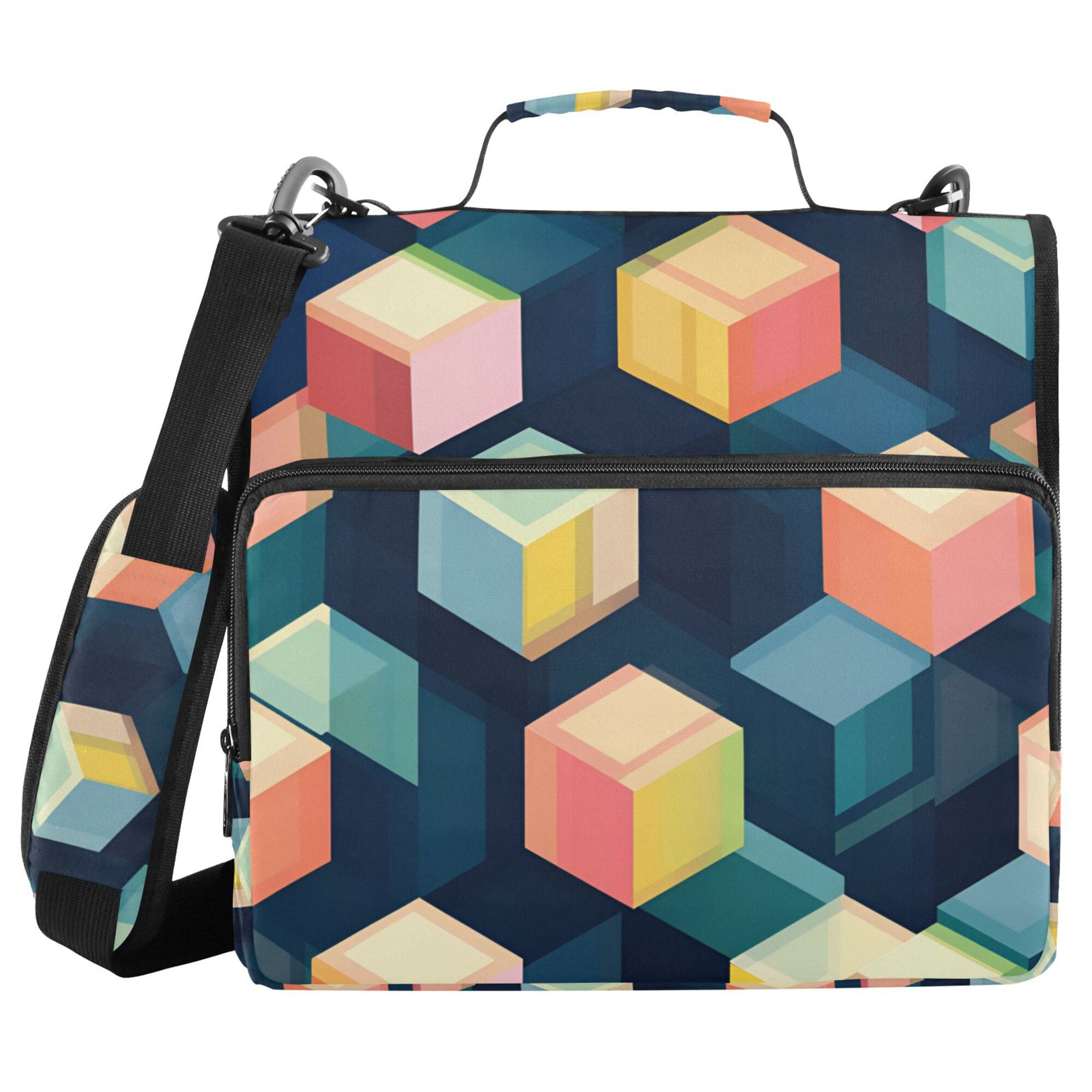 FORMRS Zipper Binder with Shoulder Strap 1.5-inch Ring 500 Sheet ...